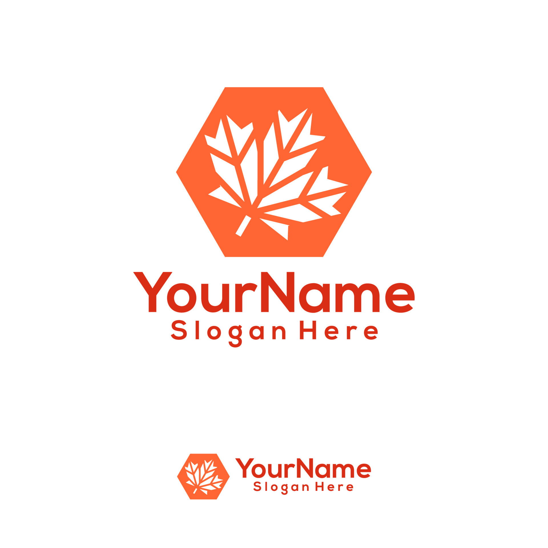 Maple leaf Logo Design Template. Maple leaf logo concept vector ... Maple leaf Logo Design Template. Maple leaf logo concept vector ...