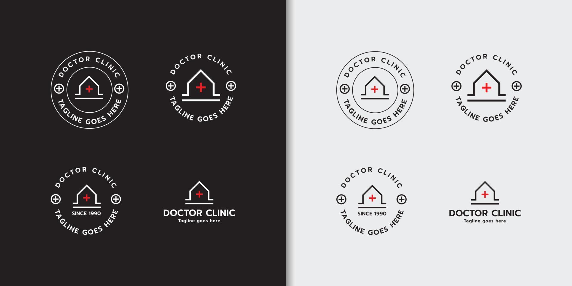 Minimal badge Doctor clinic logo set design template 10791823 Vector ... Minimal badge Doctor clinic logo set design template 10791823 Vector ...