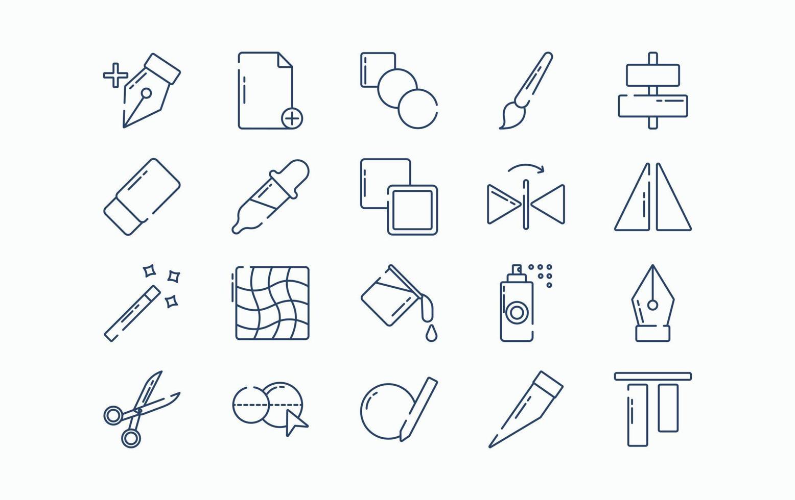 Tools Interface icon set 10792421 Vector Art at Vecteezy