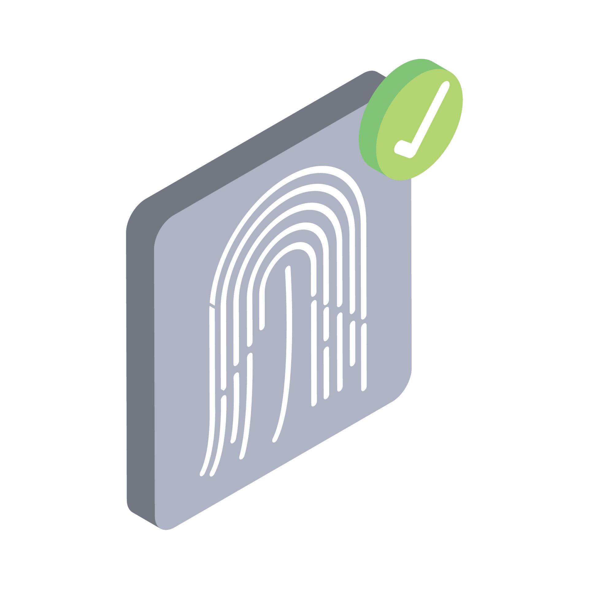 Cyber Security Fingerprint 10793590 Vector Art At Vecteezy