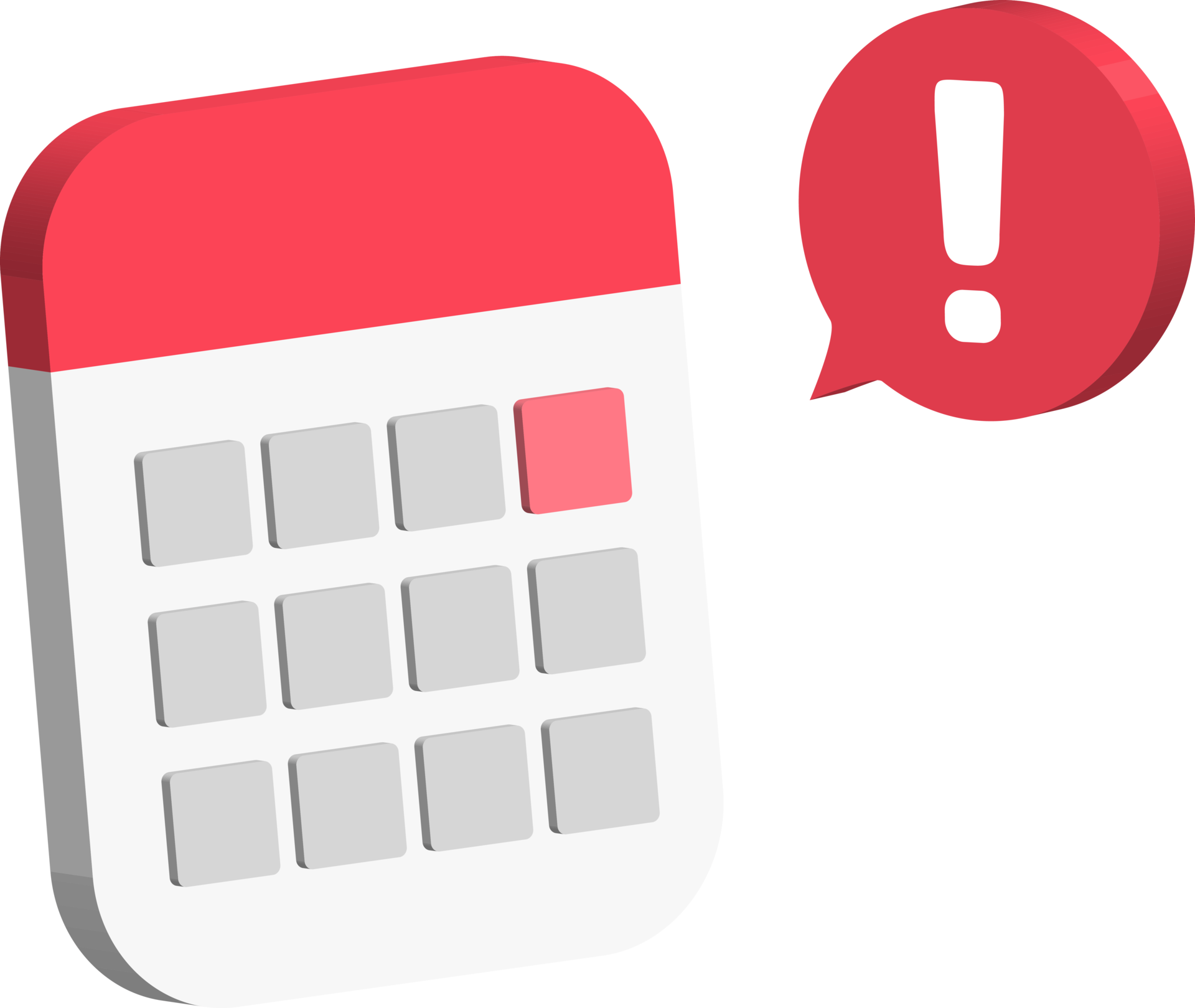 important due date deadline red calendar organizer with notification ... important due date deadline red calendar organizer with notification ...