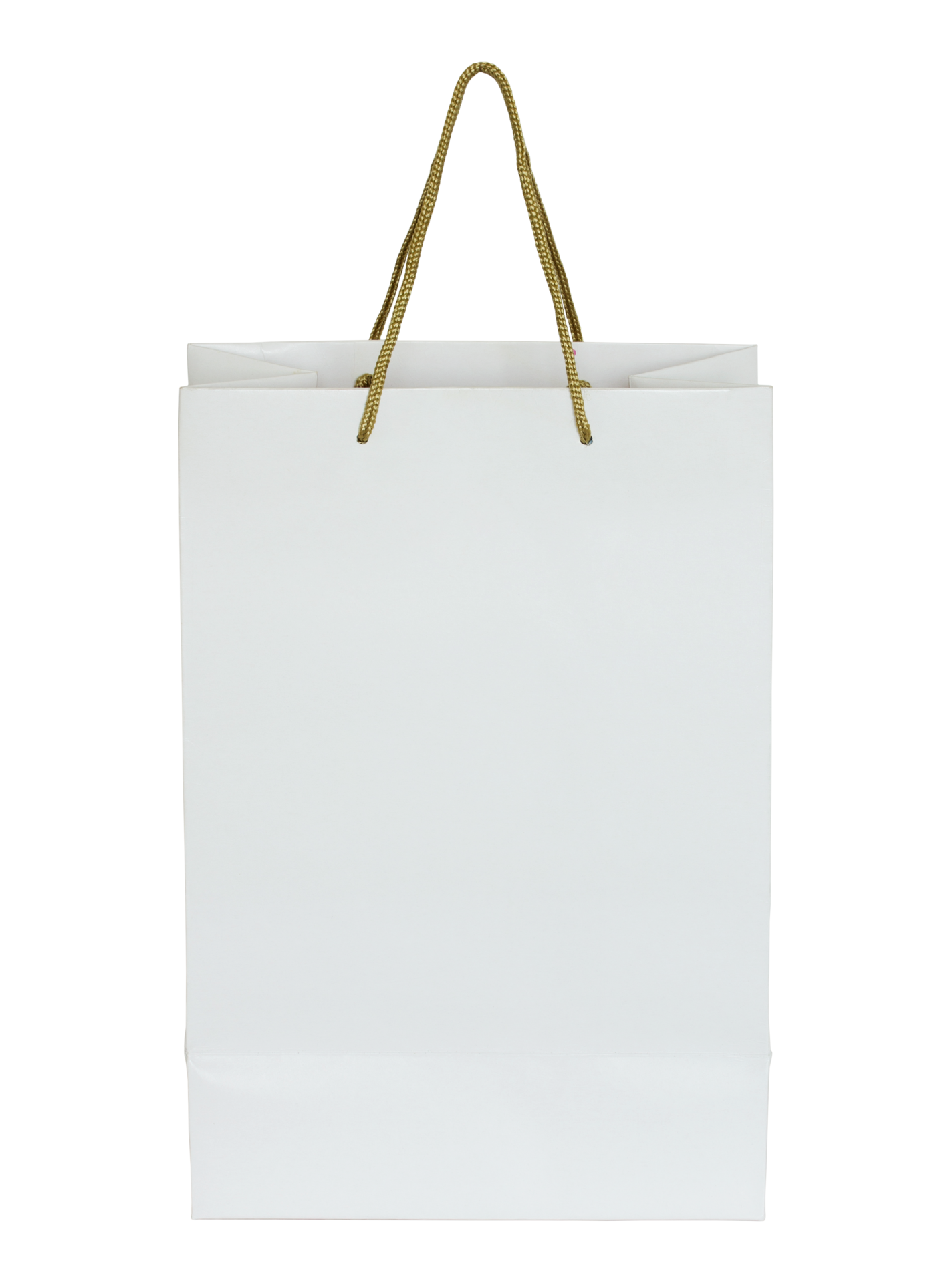 White Paper Bag Isolated With Clipping Path For Mockup 10793947 Png