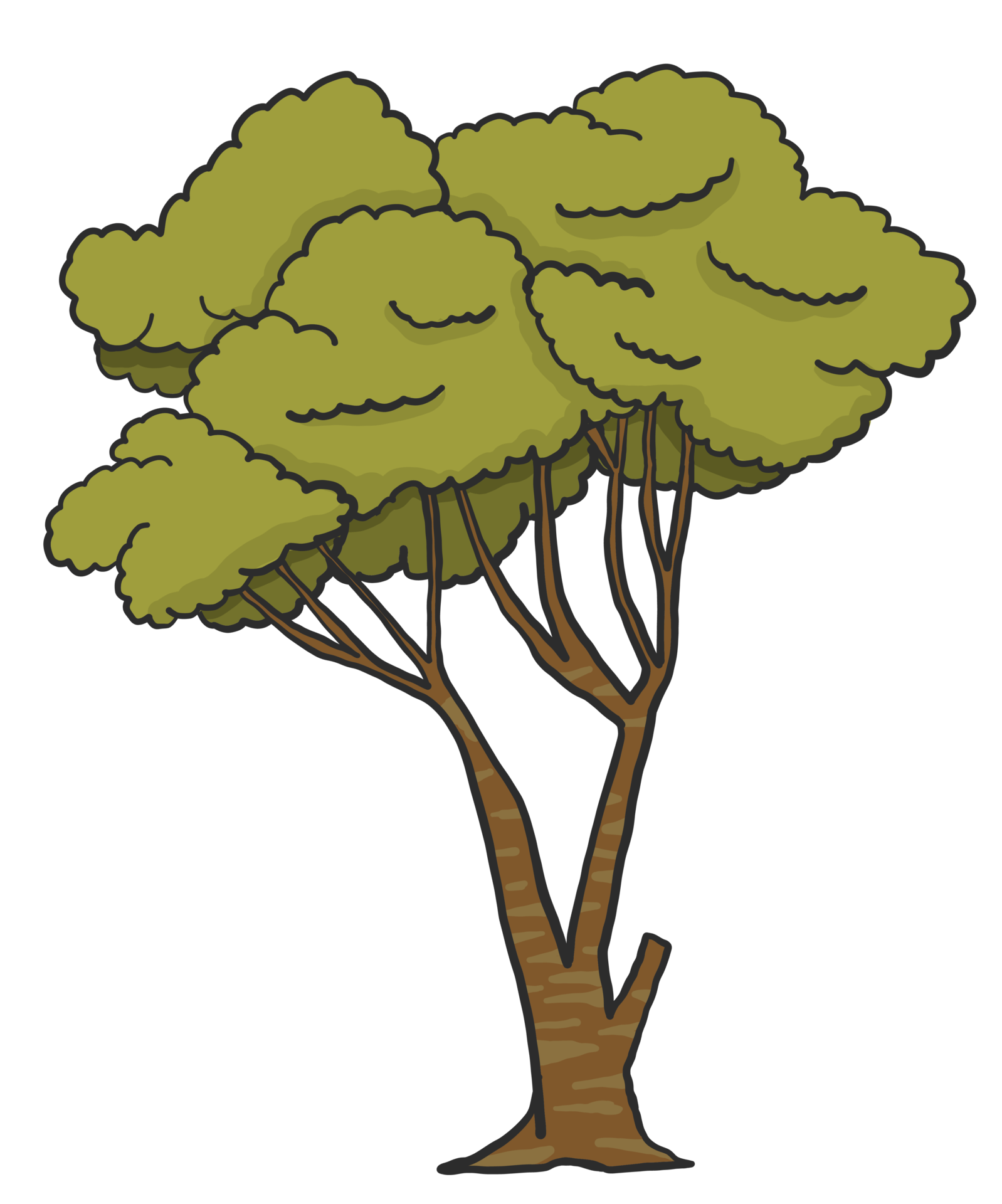 Tree Painting Hand Drawn Style 10794147 PNG tree-painting-hand-drawn-style-10794147-png