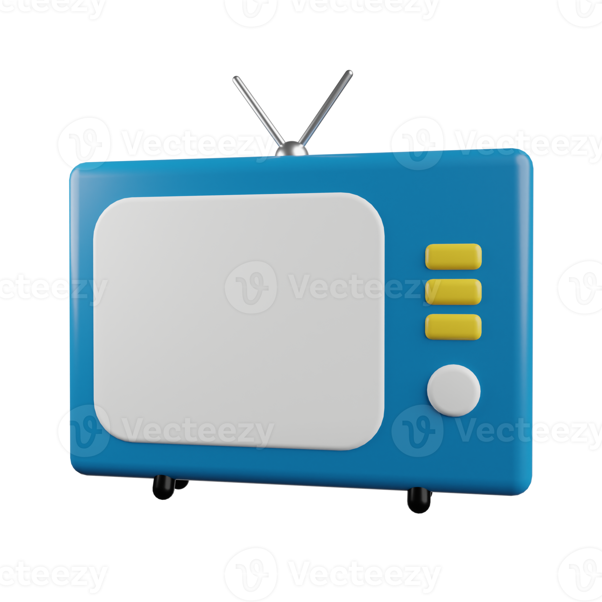 TV 3D Illustration 10794582 PNG