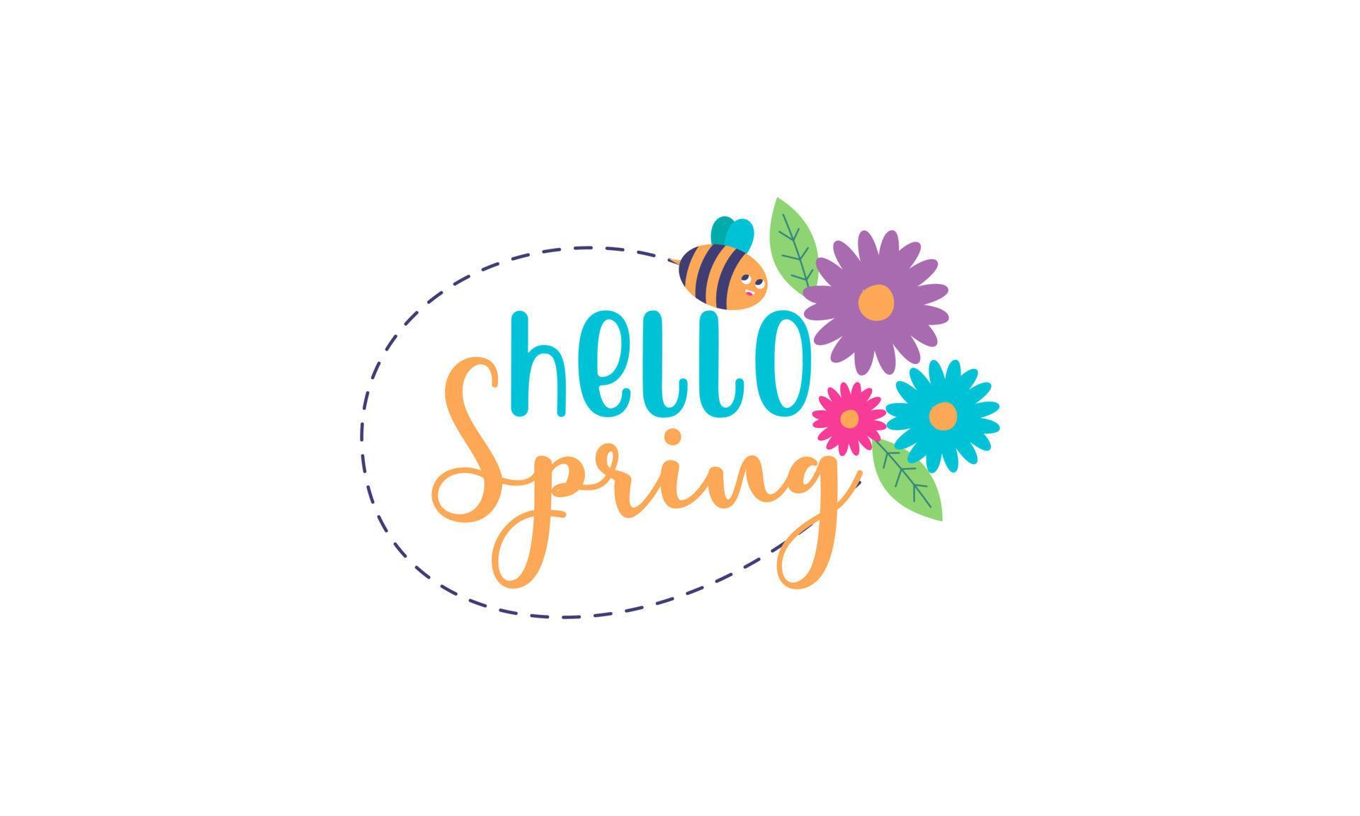 Spring Time Concept Collection 10796477 Vector Art at Vecteezy