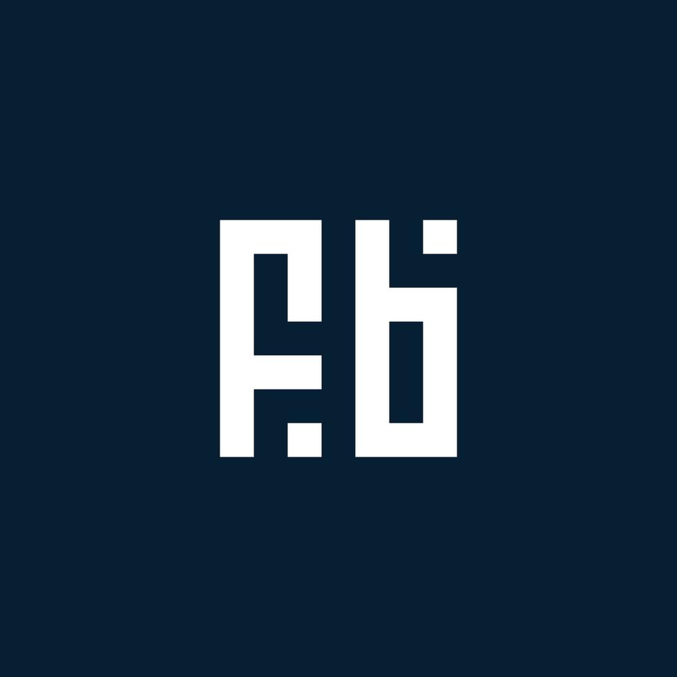 logotipo de monograma inicial fb con estilo geométrico 10800476 Vector ... logotipo de monograma inicial fb con estilo geométrico 10800476 Vector ...