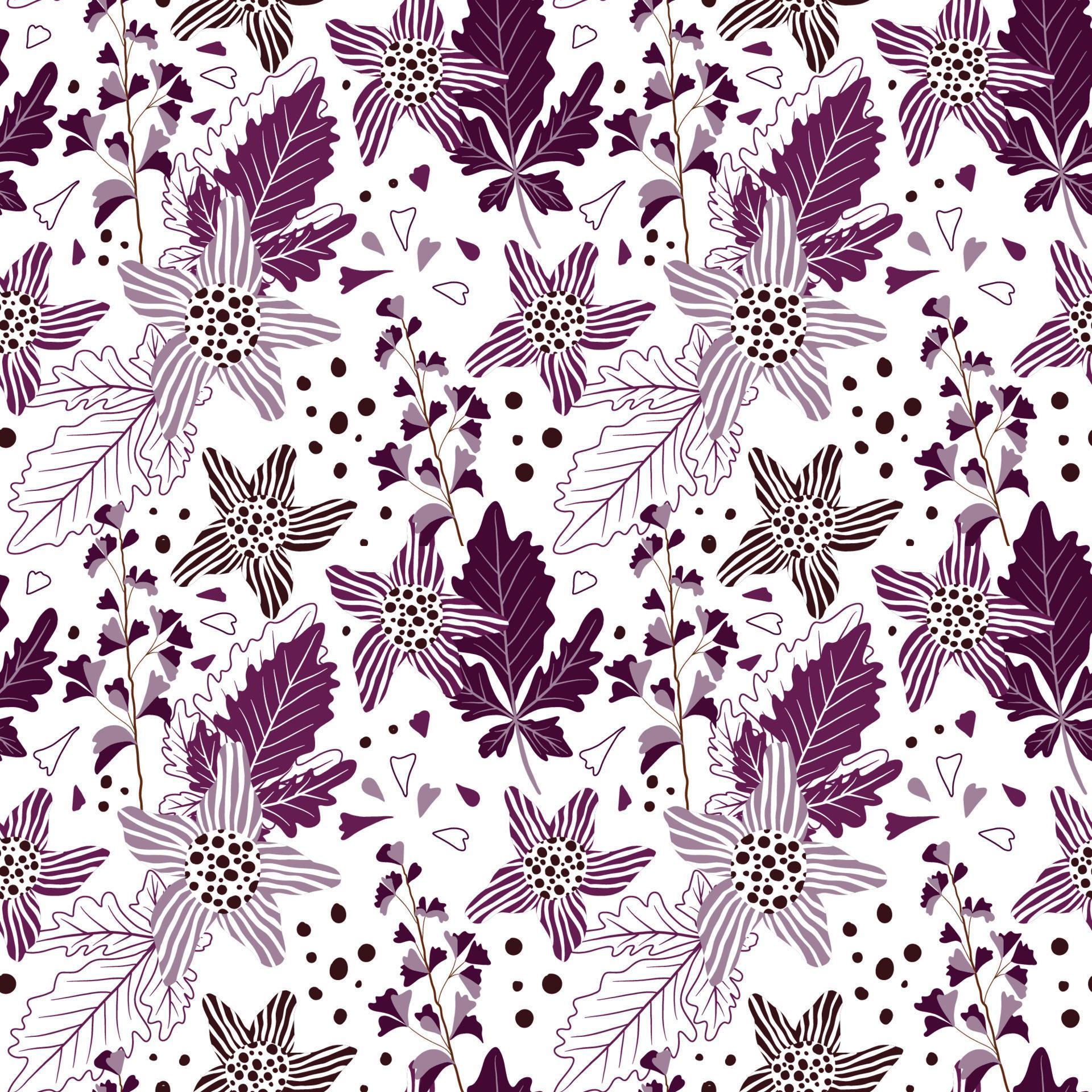 Seamless Pattern in hand drawn boho style 10803795 Vector Art at Vecteezy