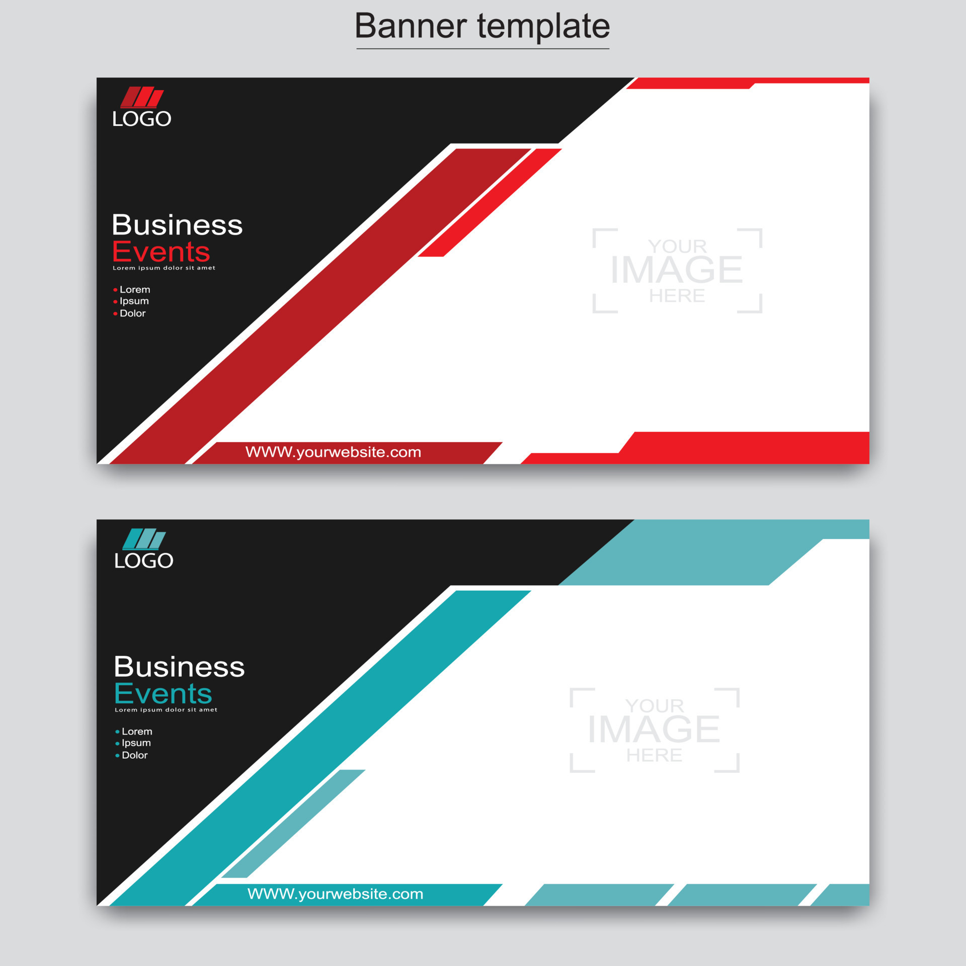 Vector Abstract Design Web Banner Template Web Design Elements Header Design Abstract