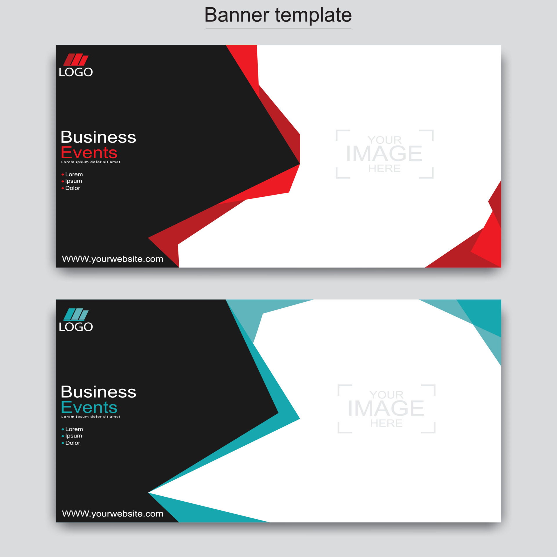 Vector Abstract Design Web Banner Template Web Design Elements Header Design Abstract
