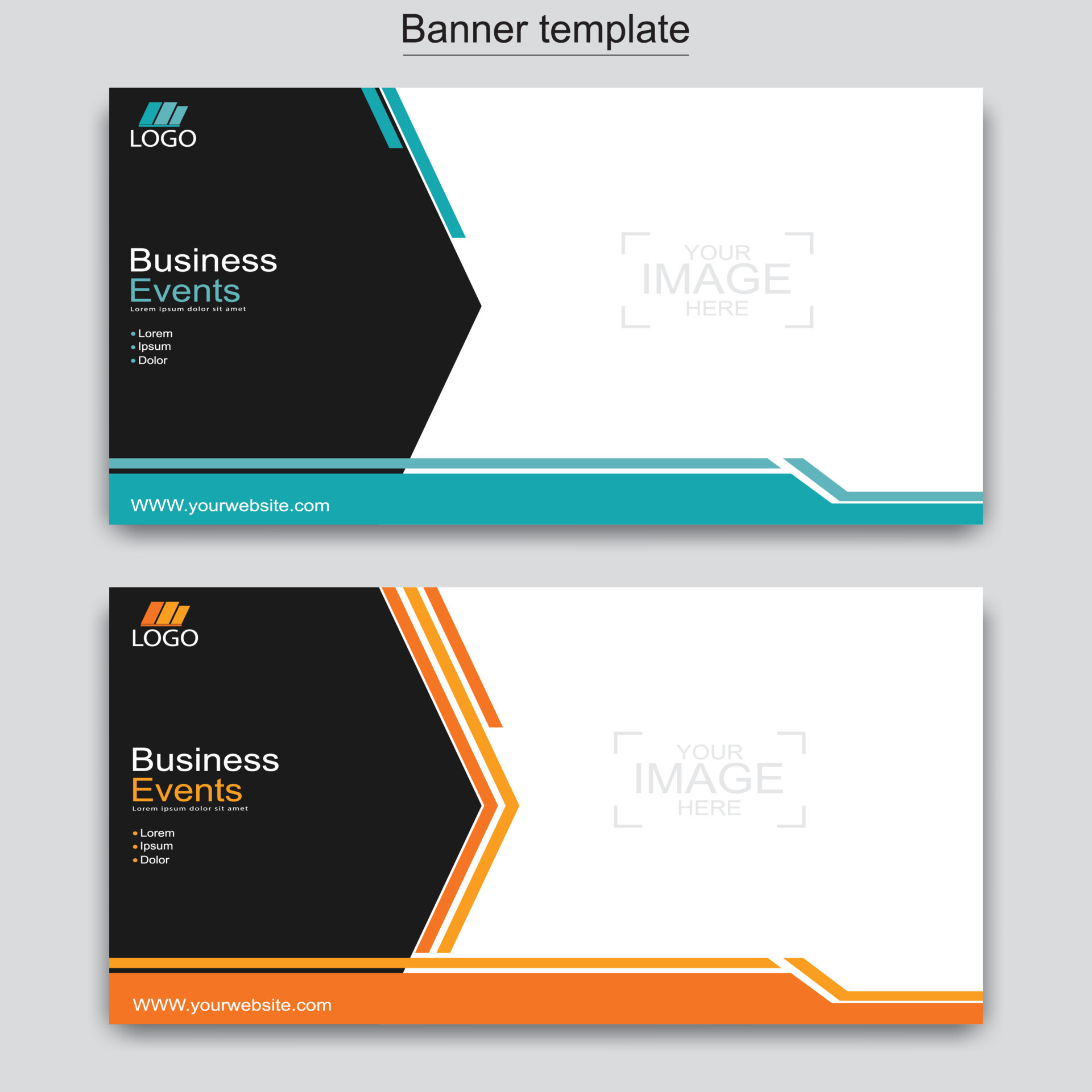 Vector Abstract Design Web Banner Template Web Design Elements Header Design Abstract