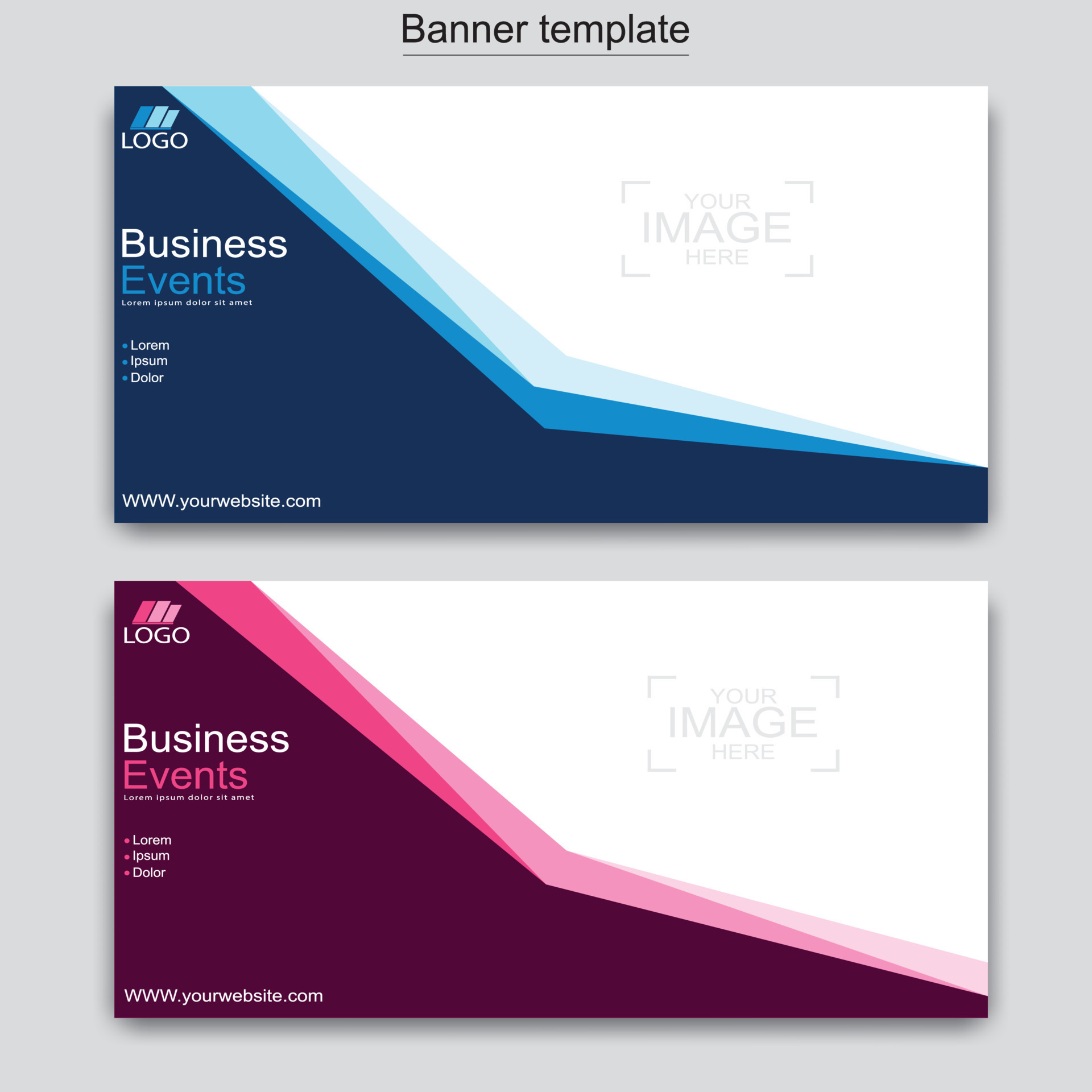 Vector Abstract Design Web Banner Template Web Design Elements Header Design Abstract