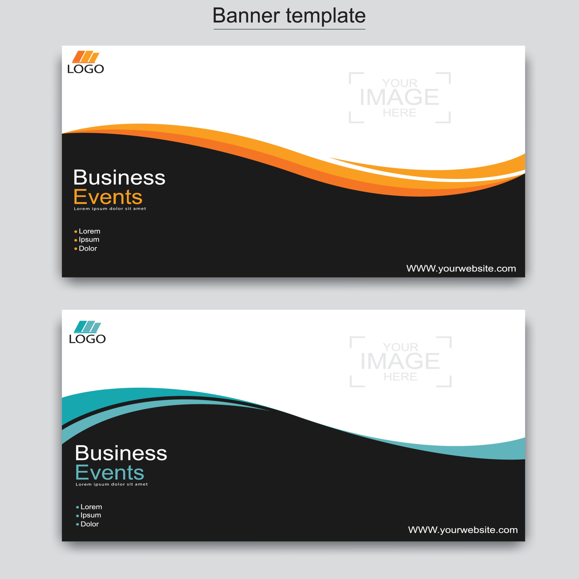 Vector Abstract Design Web Banner Template Web Design Elements Header Design Abstract