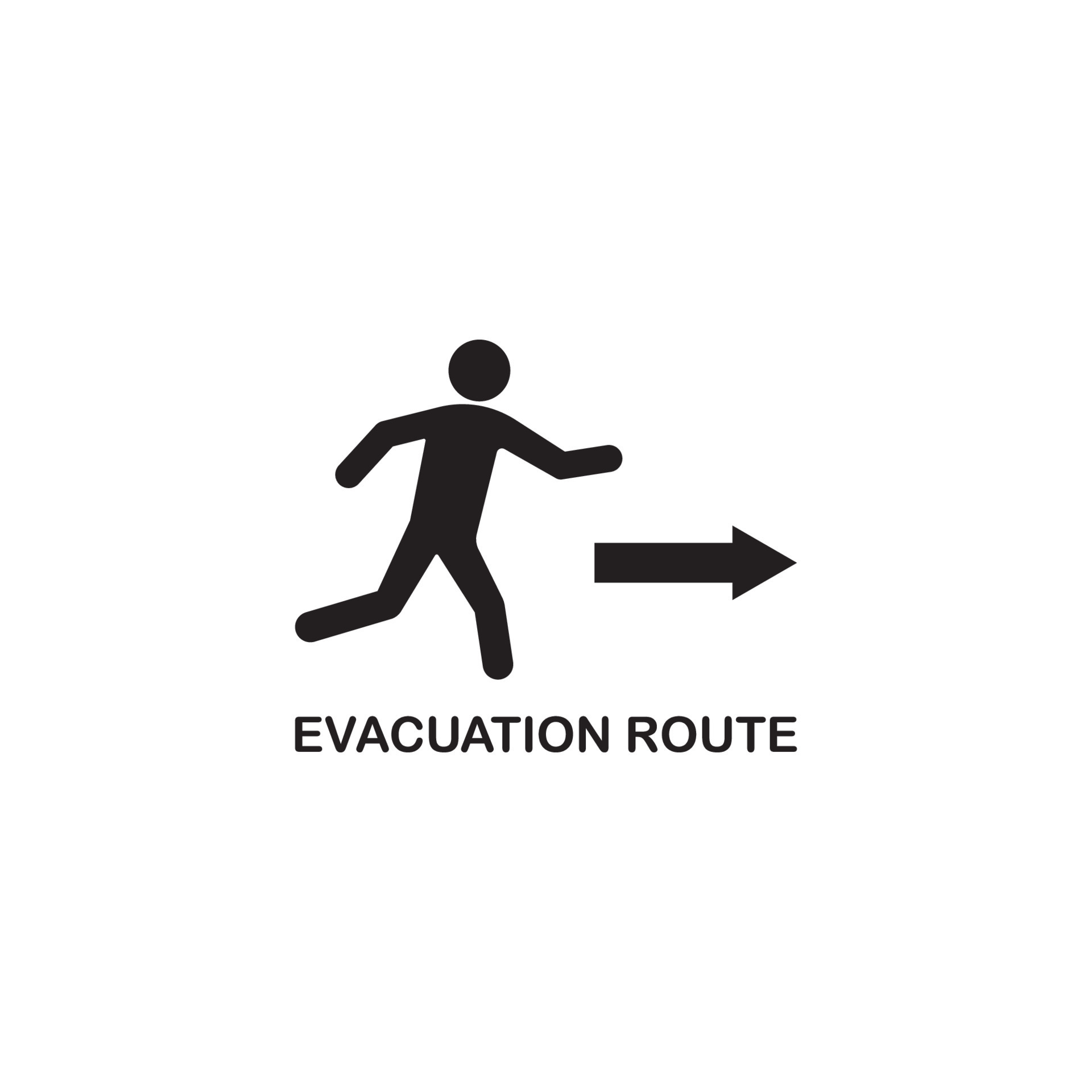 Evacuation Route icon. 10811859 Vector Art at Vecteezy Evacuation Route icon. 10811859 Vector Art at Vecteezy