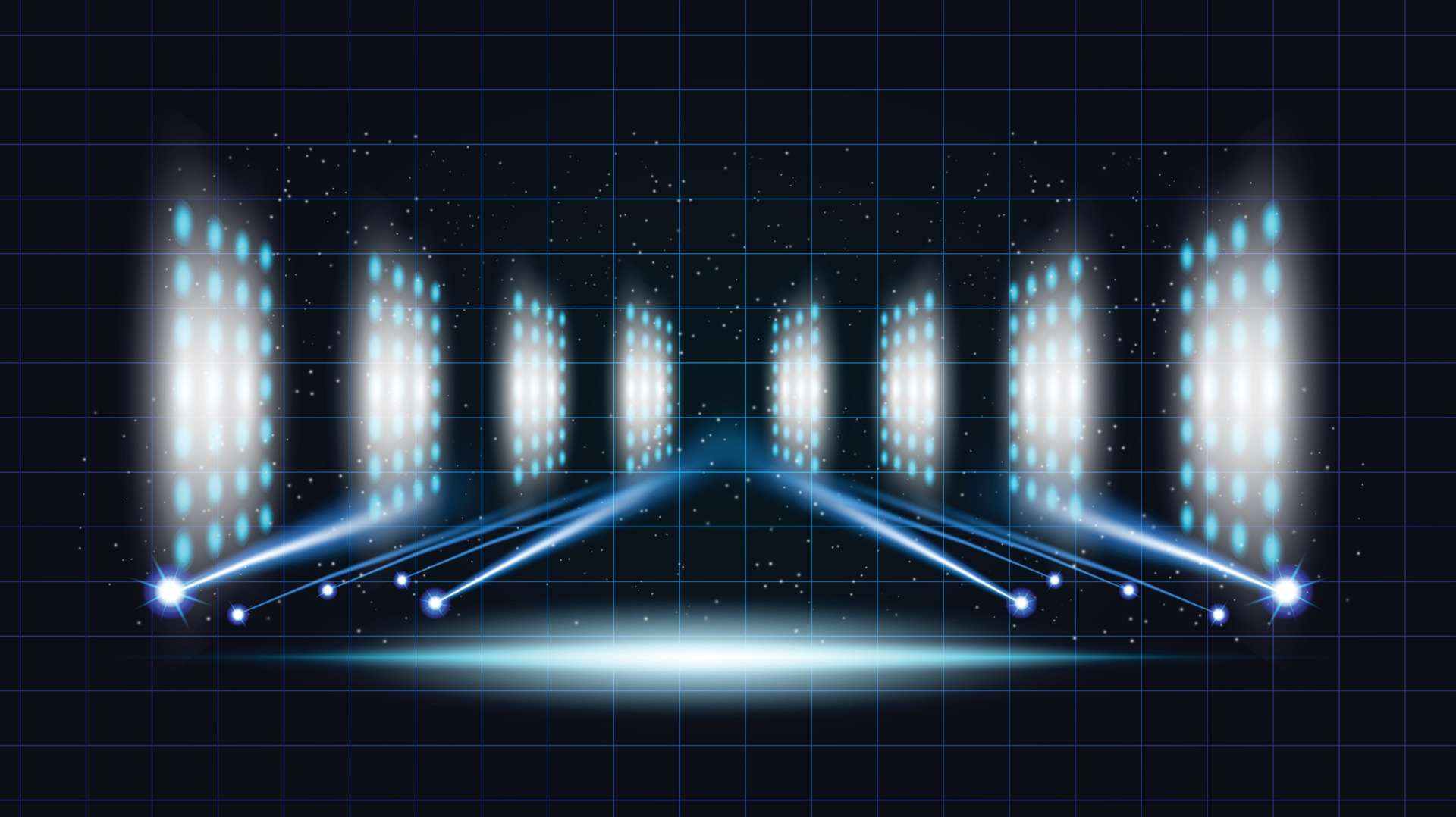 Abstract technology background stadium stage hall with scenic lights of ... Abstract technology background stadium stage hall with scenic lights of ...