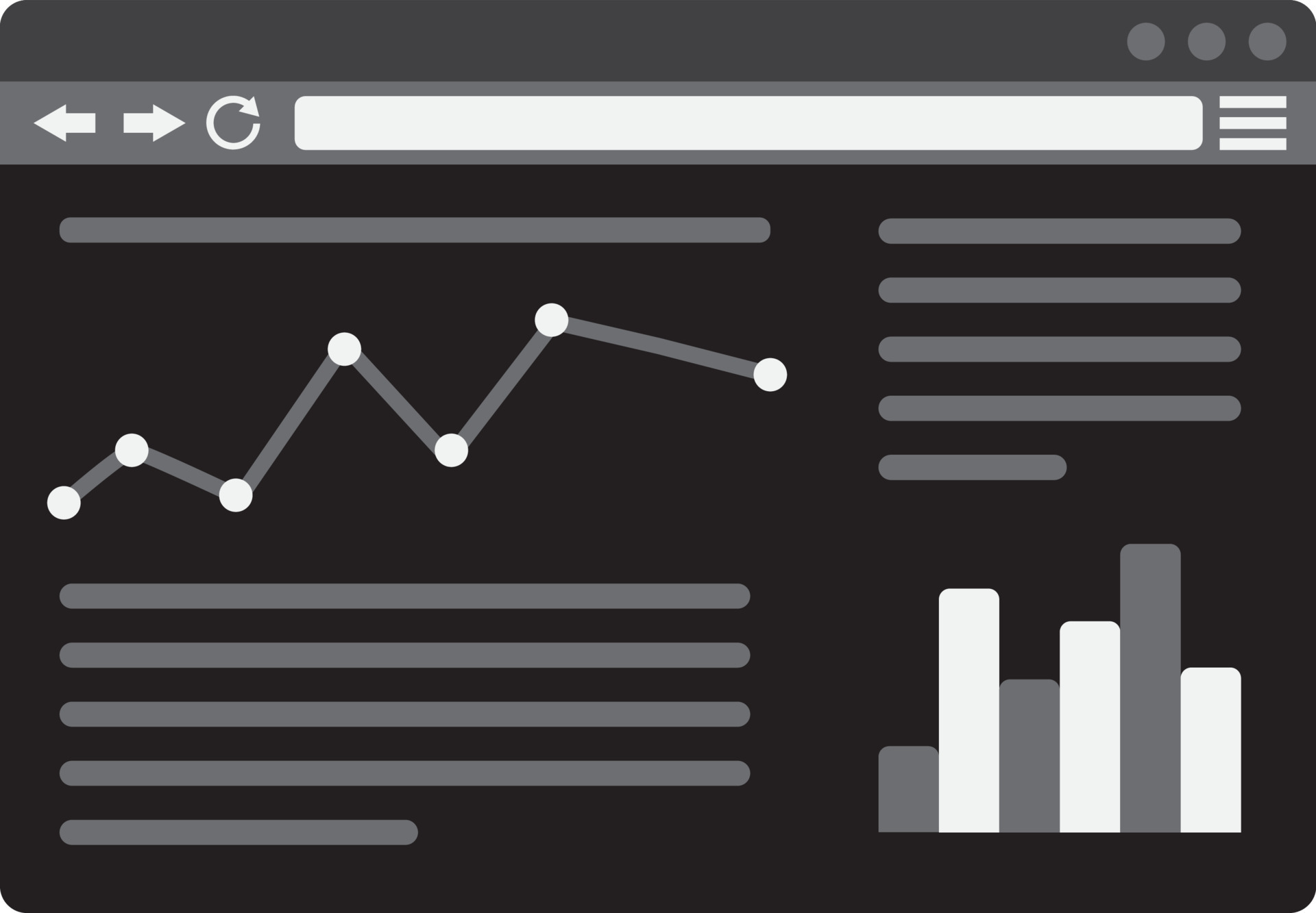 Page Site Or Article Ui Ux Web Design Template 10813579 Vector Art At Vecteezy