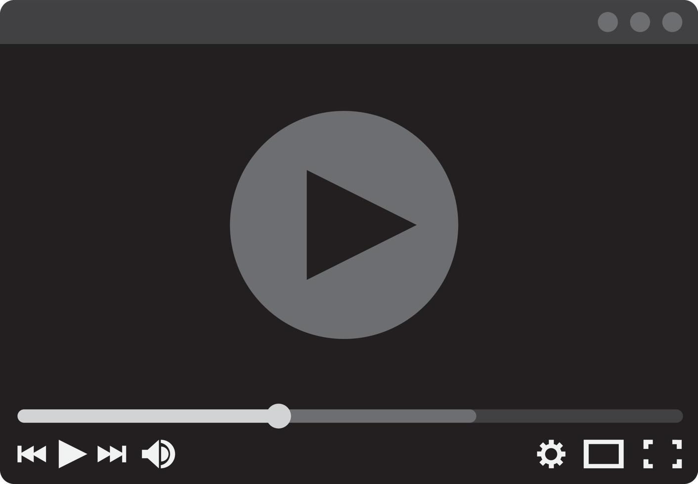 Web Video Player Design