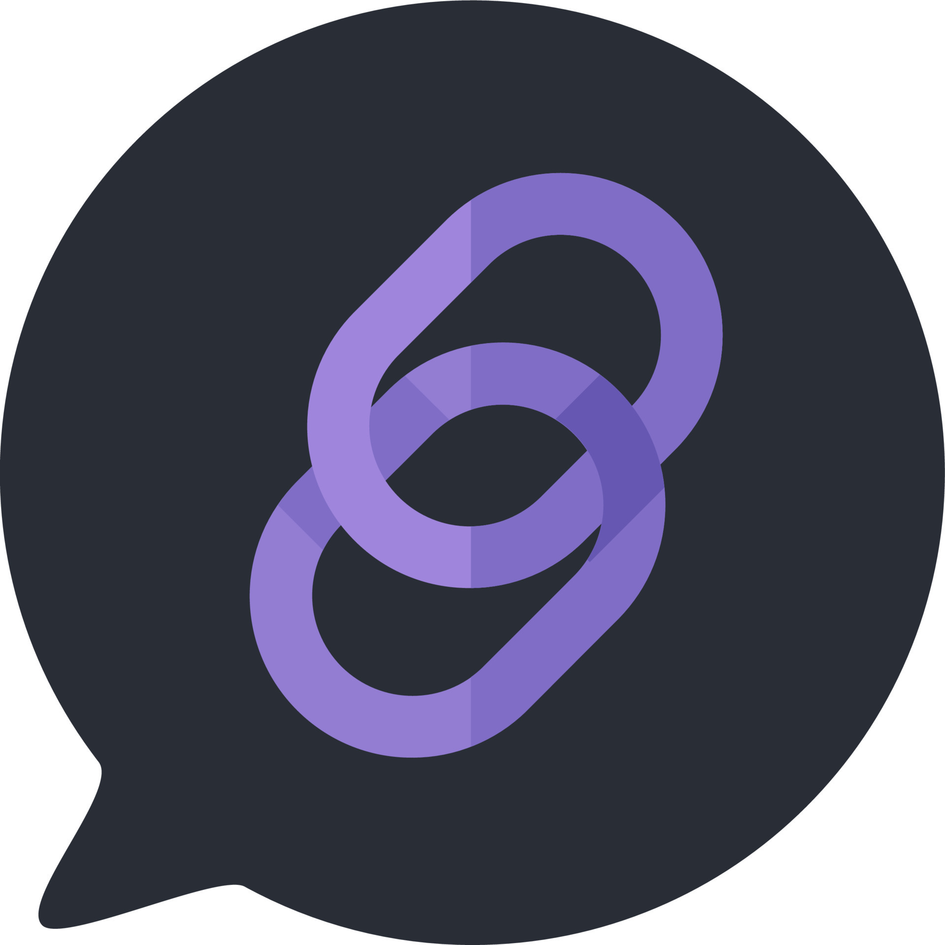 Chain url internet website button icon vector 10813588 Vector Art at ...