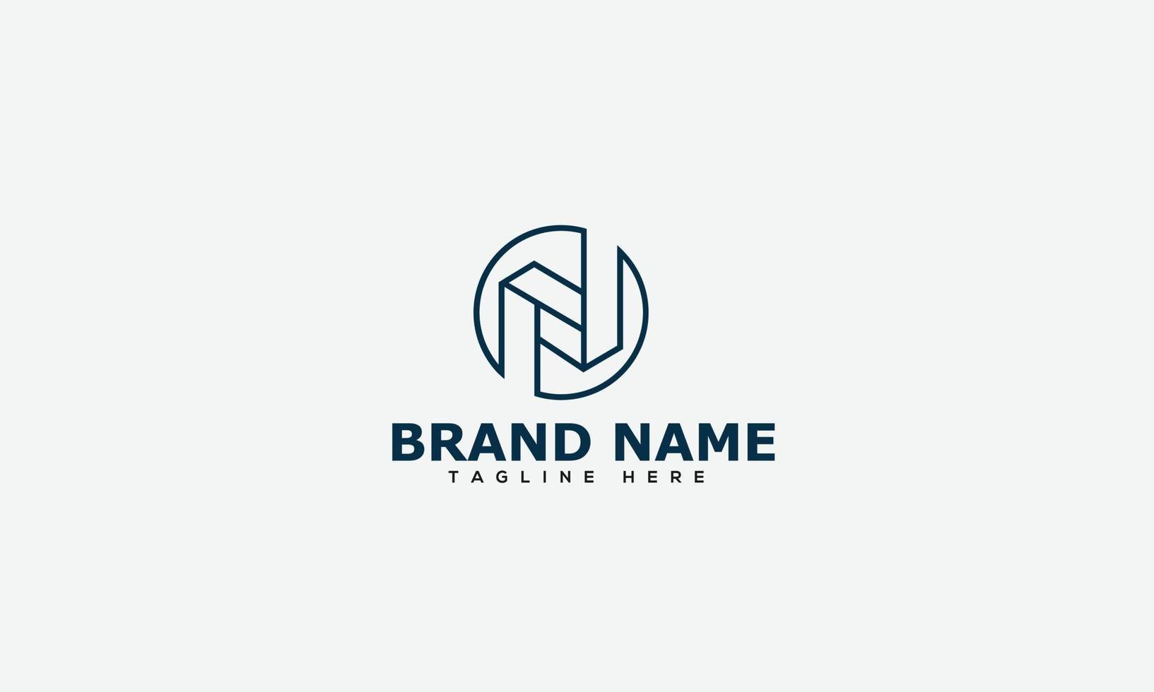 N Logo Design Template Vector Graphic Branding Element. 10813689 Vector Art at Vecteezy