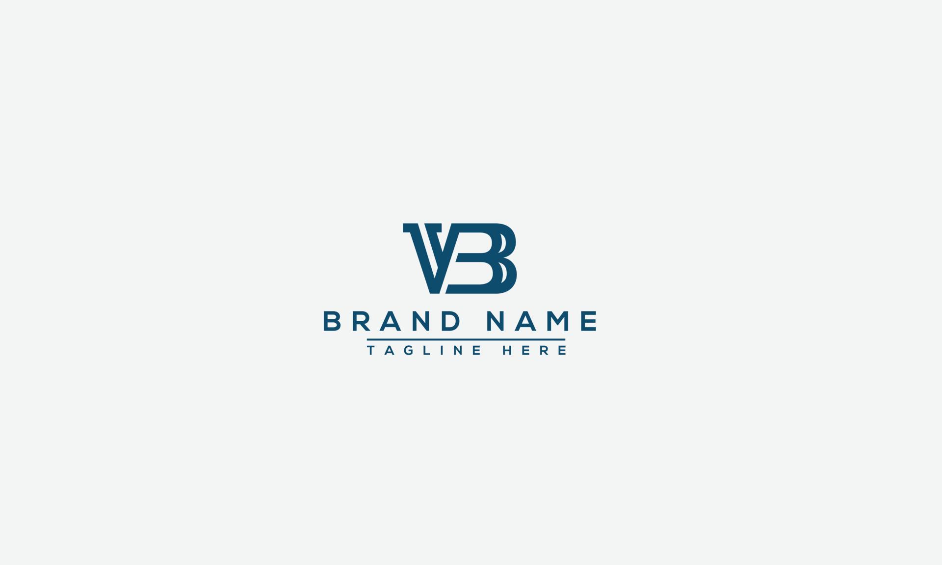VB Logo Design Template Vector Graphic Branding Element. 10813903 ...