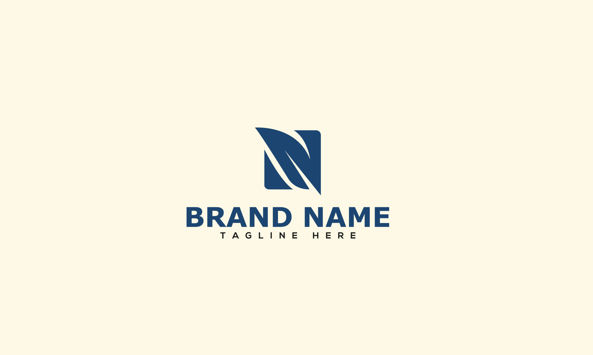 N Logo Design Template Vector Graphic Branding Element 10814267 Vector Art at Vecteezy