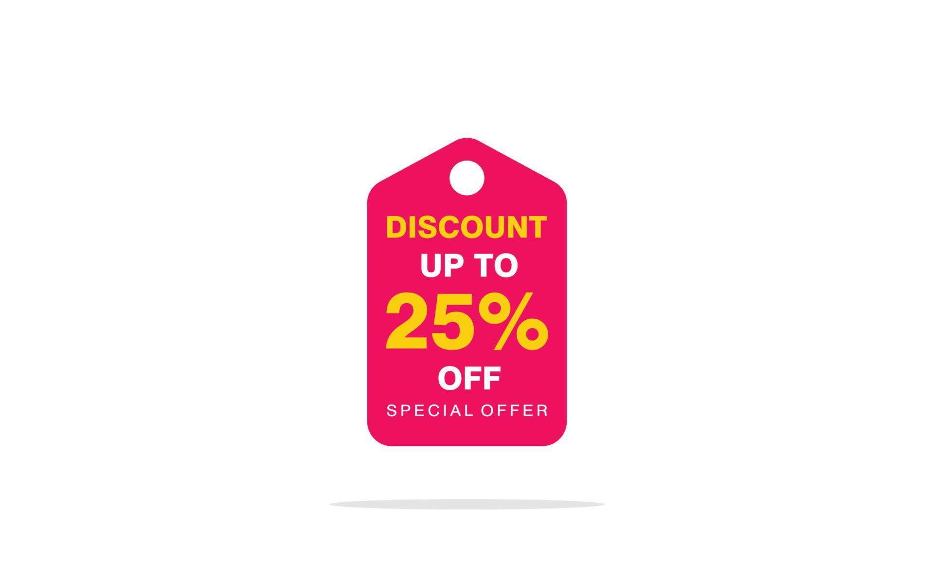 25 Percent Discount Offer Clearance Promotion Banner Layout With 25-percent-discount-offer-clearance-promotion-banner-layout-with