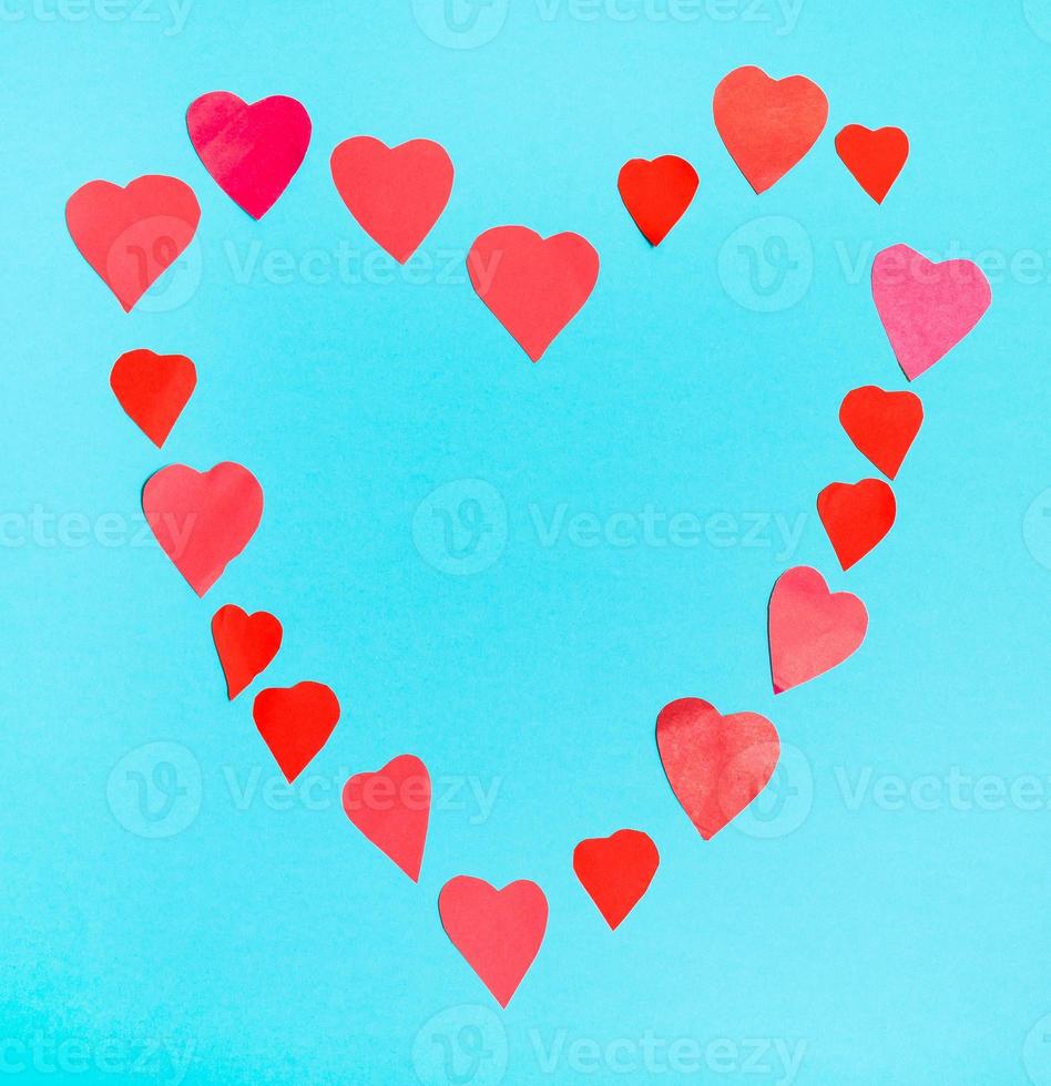 Collage De Gran Corazón Hecho De Pequeños Corazones Rojos 10816783 Foto De Stock En Vecteezy