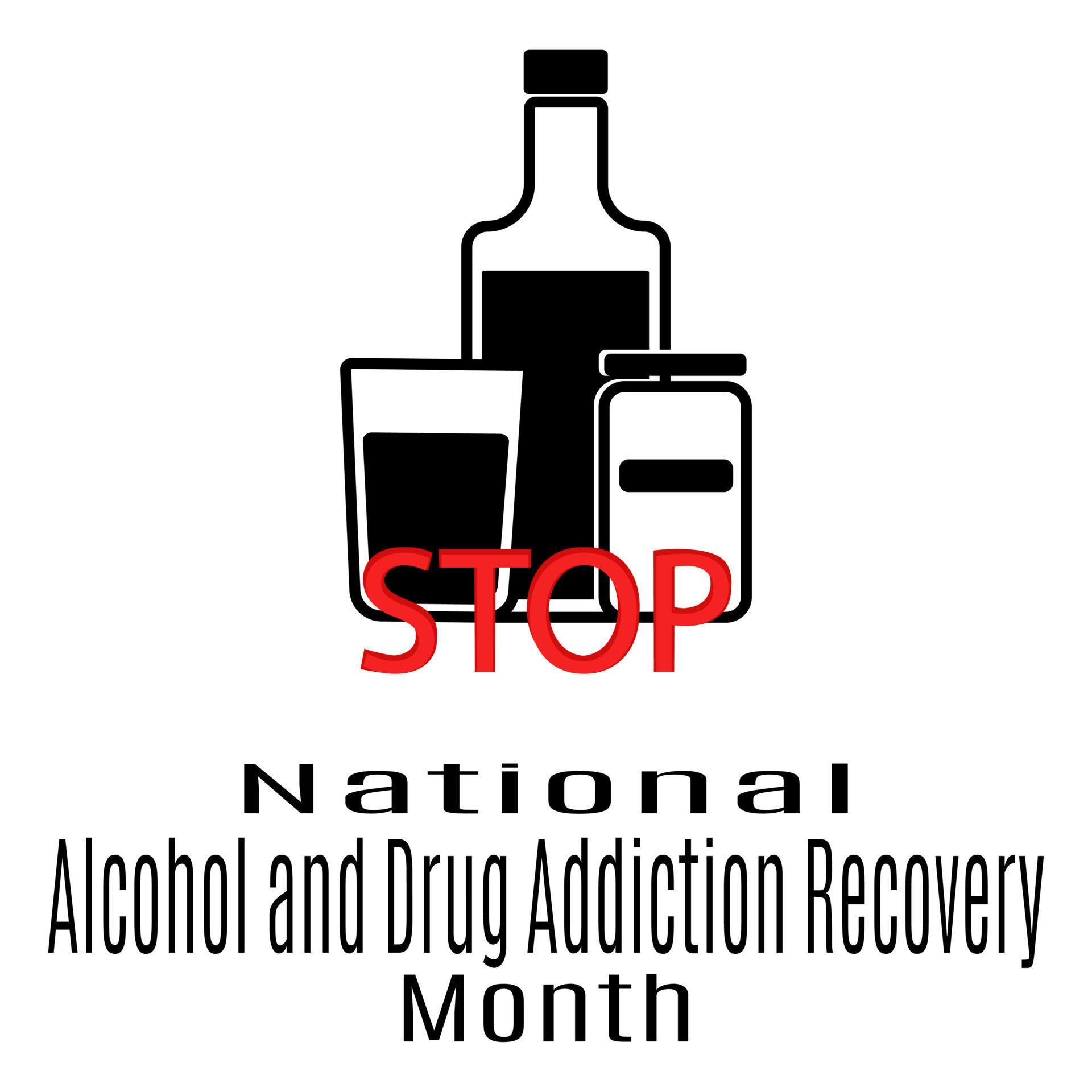 National Alcohol And Drug Addiction Recovery Month Idea For A Thematic
