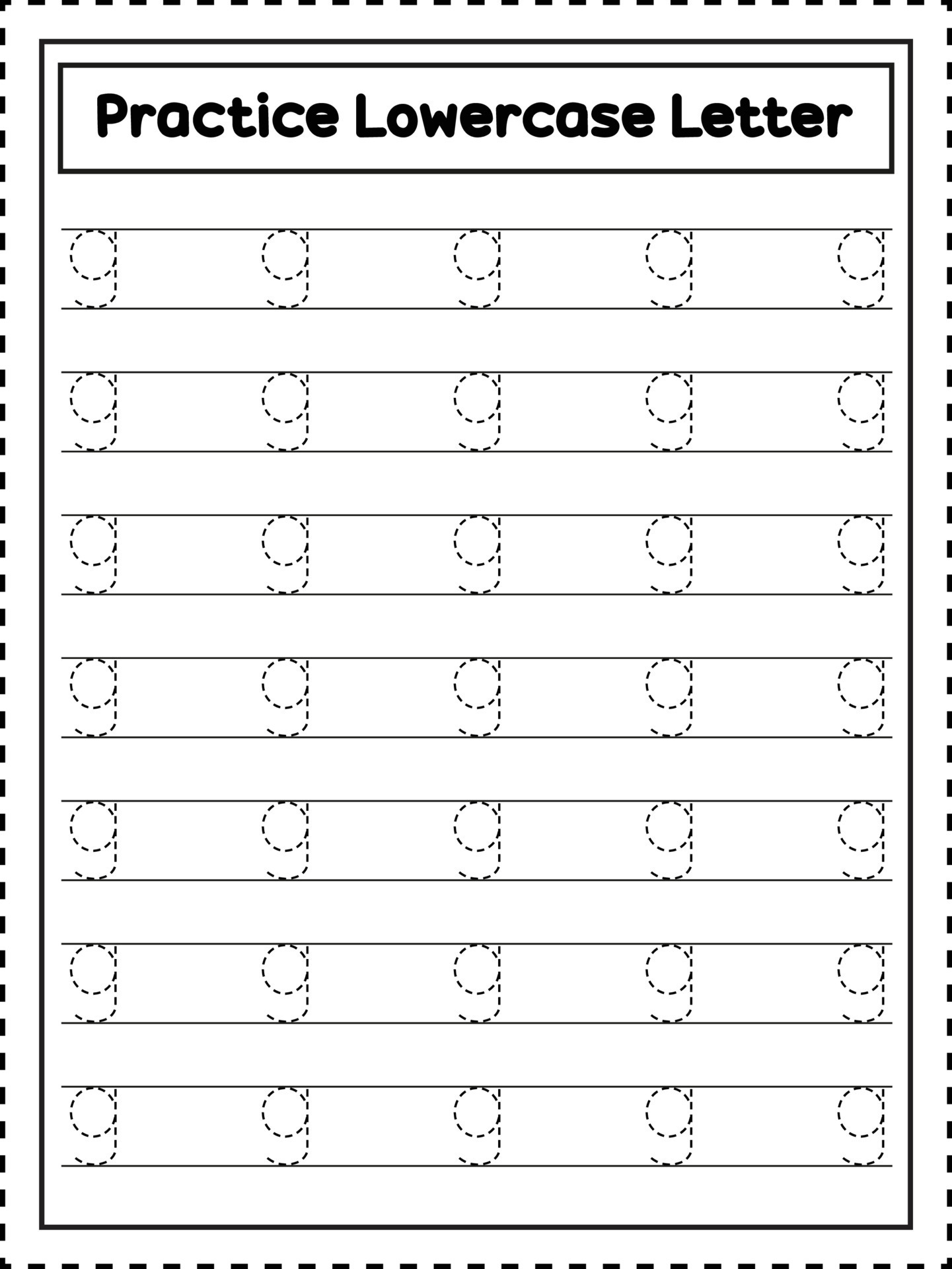 ABC Alphabet Letter Tracing. Lowercase letter g. Handwriting practice ... ABC Alphabet Letter Tracing. Lowercase letter g. Handwriting practice ...