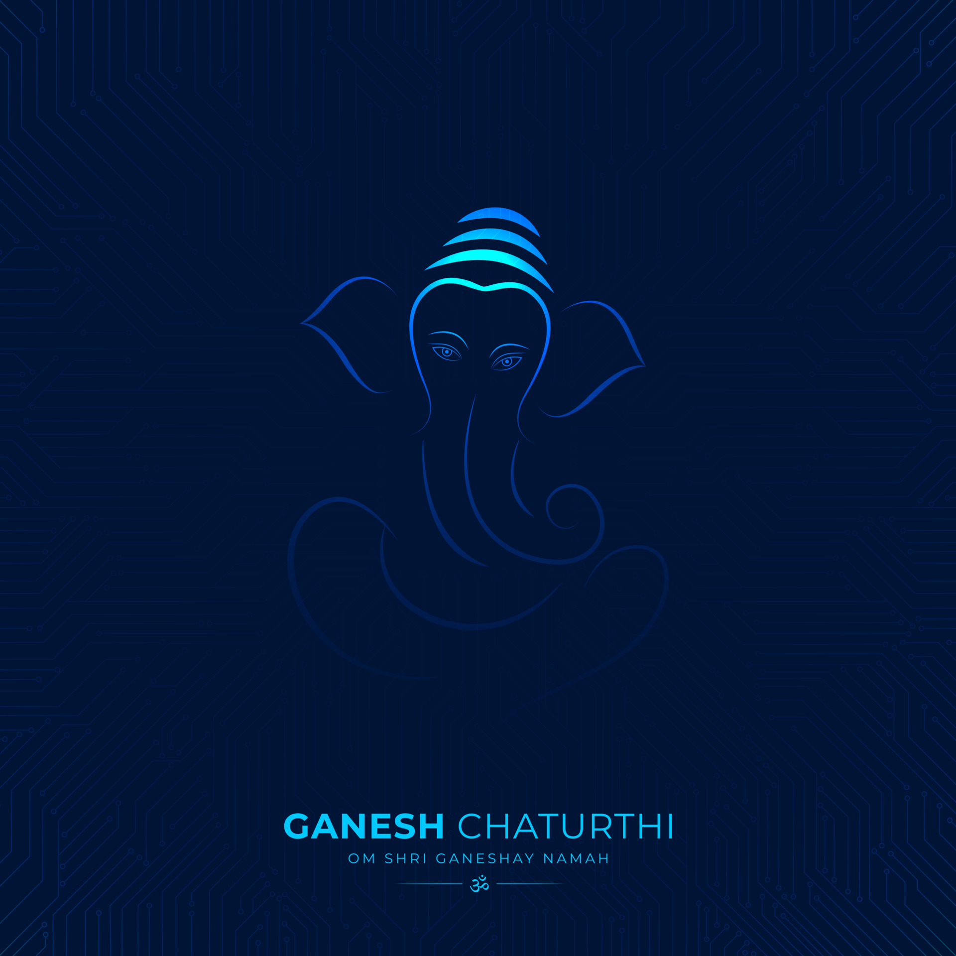 Digital Ganesh Chaturthi creative Social media post 10821360 Vector Art ... Digital Ganesh Chaturthi creative Social media post 10821360 Vector Art ...