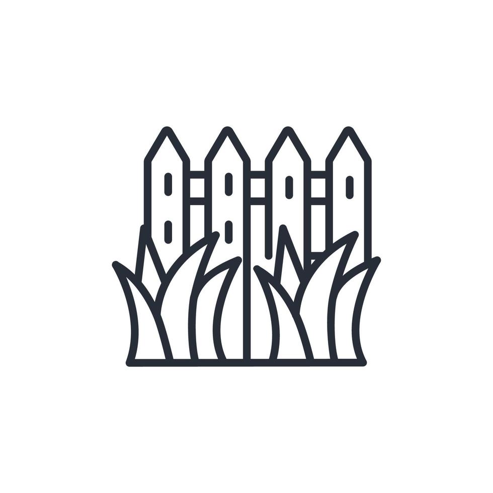 Fence icons symbol vector elements for infographic web 10822569 Vector ...