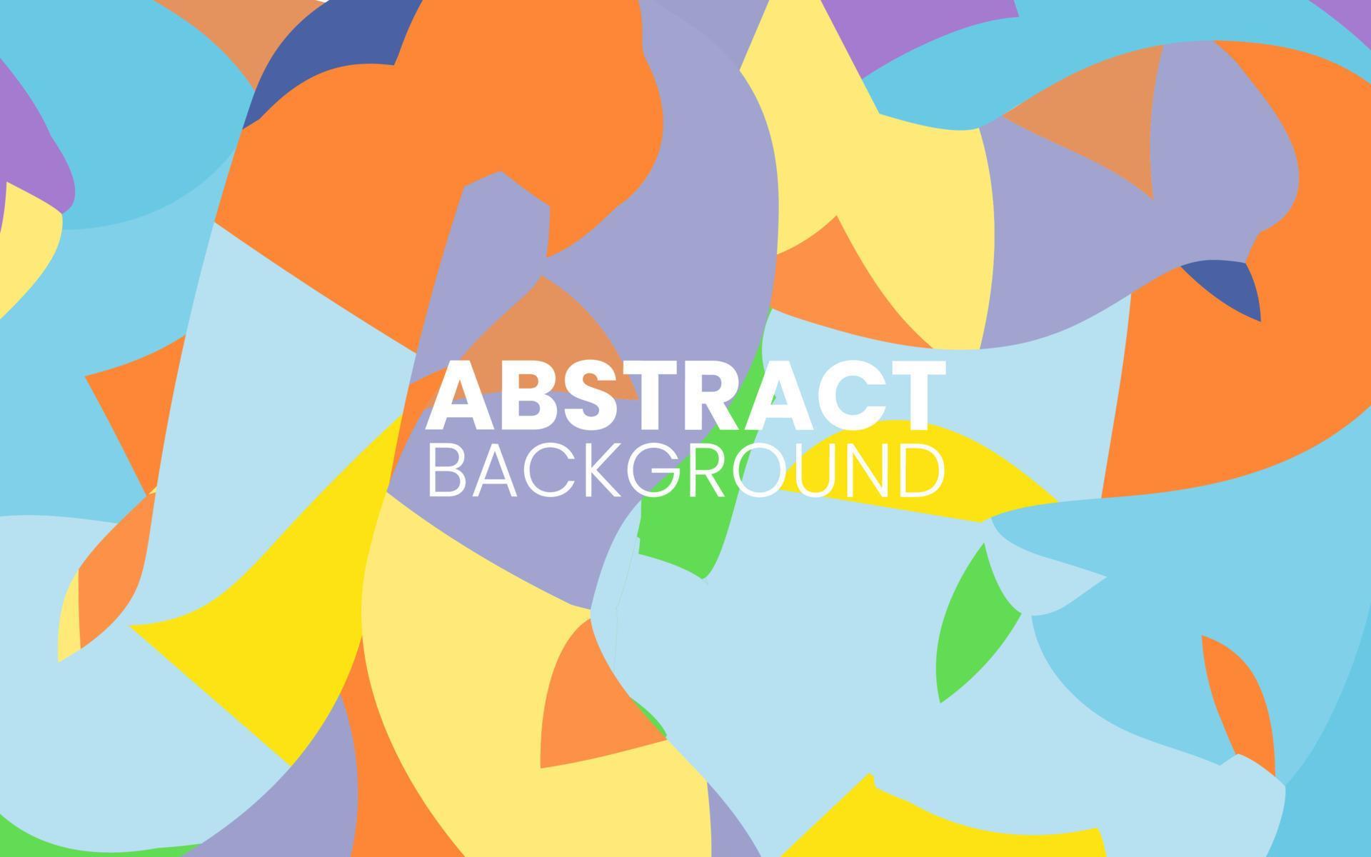 abstract flat geometric creative backgrounds 10822603 Vector Art at ...