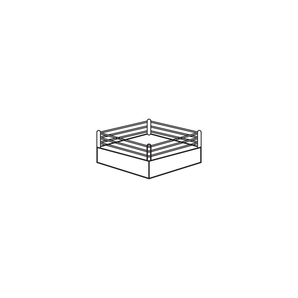 Boxing Ring Icon 10823104 Vector Art At Vecteezy