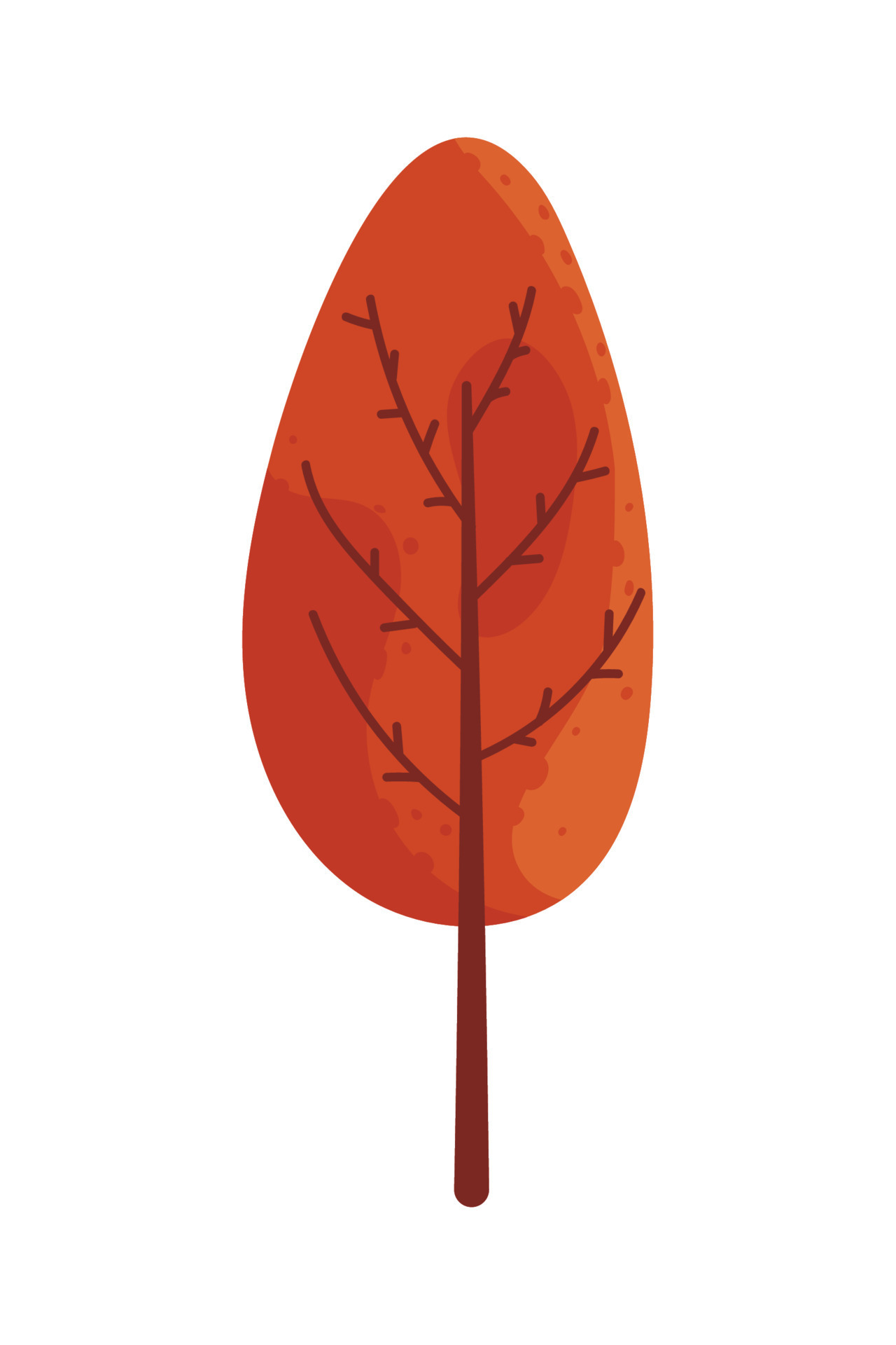 autumn tree foliage 10824934 Vector Art at Vecteezy
