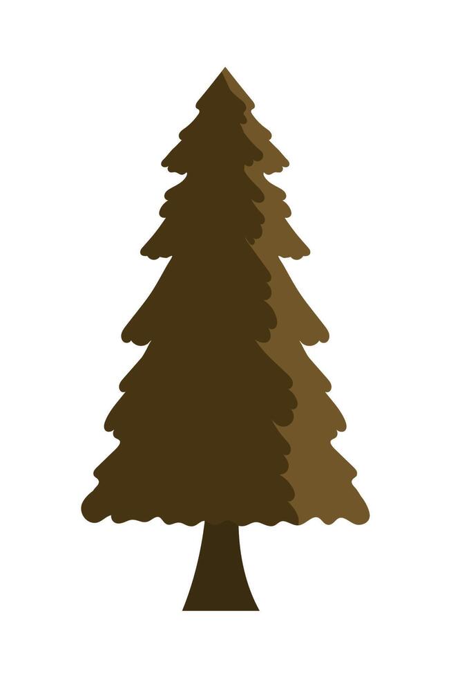 autumn pine tree 10825620 Vector Art at Vecteezy