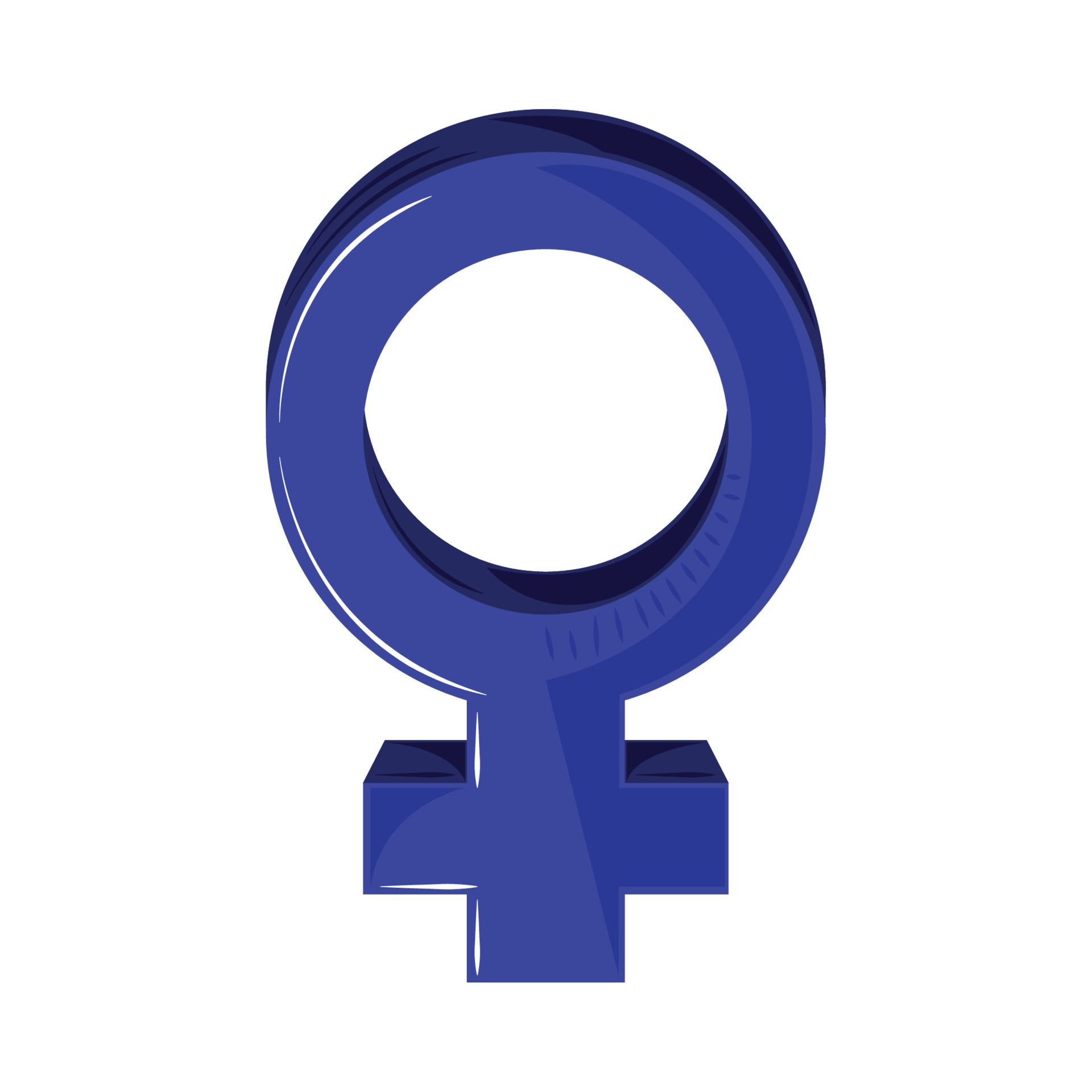 Símbolo De Género Femenino 10826099 Vector En Vecteezy