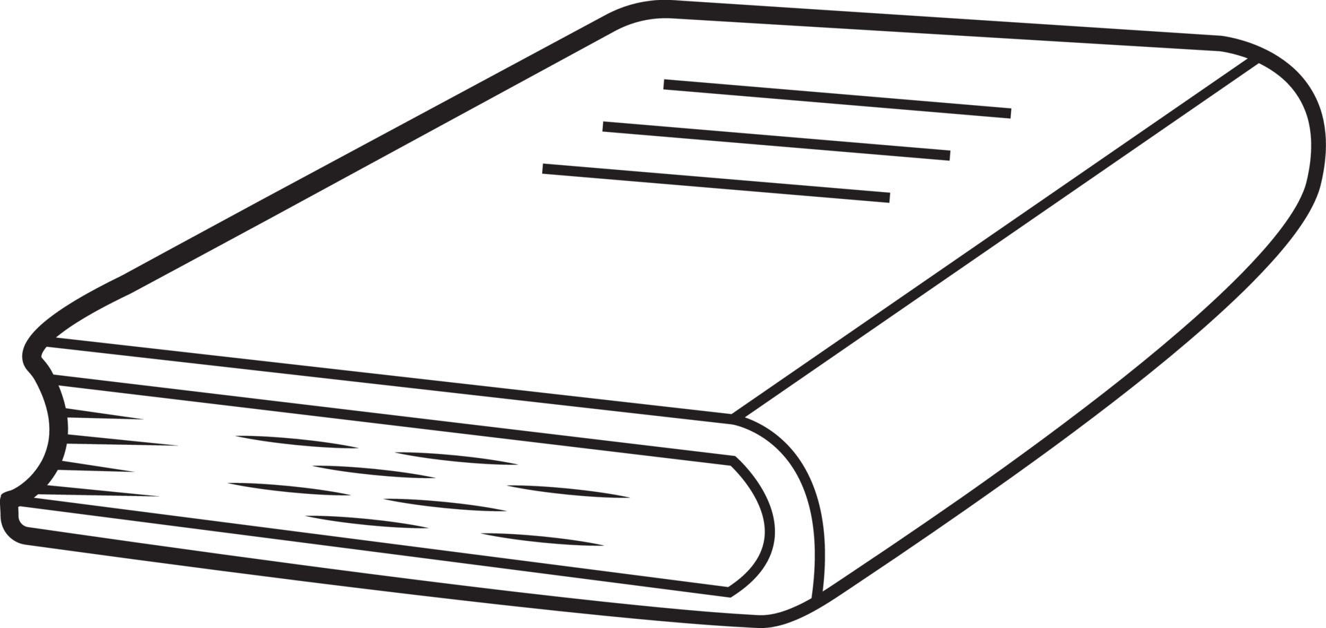 Book Line Art Illustration 10826223 Vector Art At Vecteezy