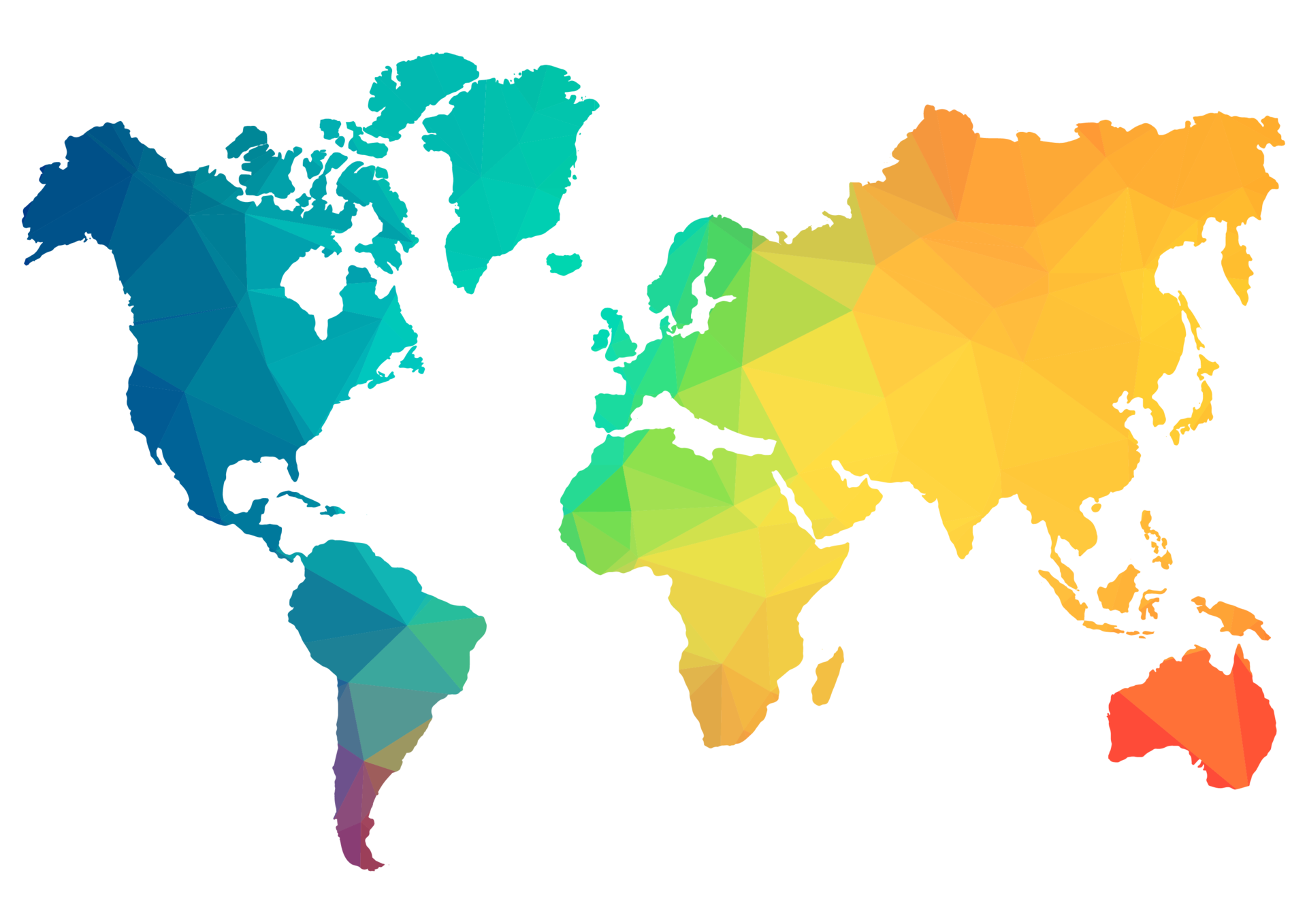 Abstract Polygon World Map 10829977 PNG Abstract Polygon World Map 10829977 PNG