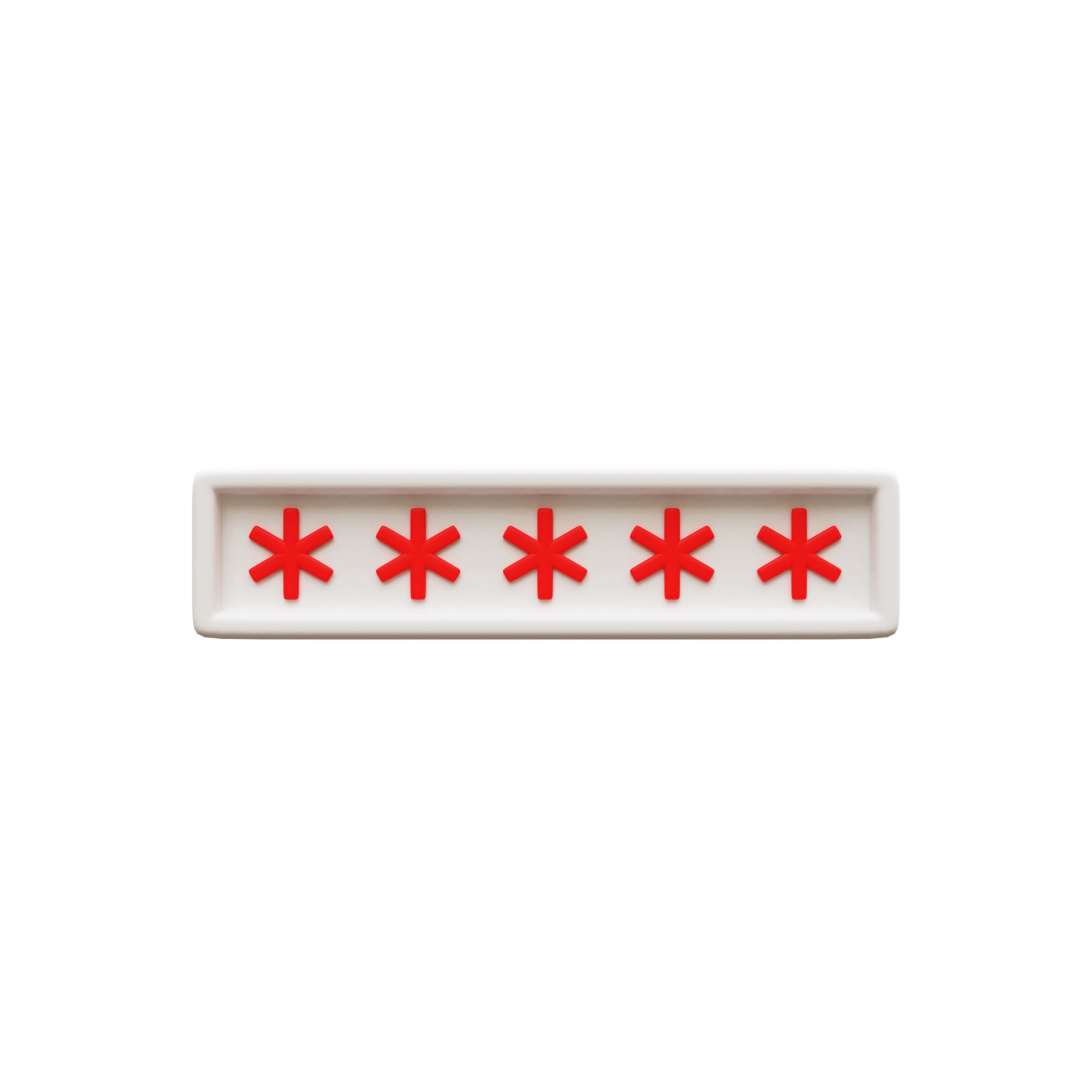 3d Password Icon 10833595 Png