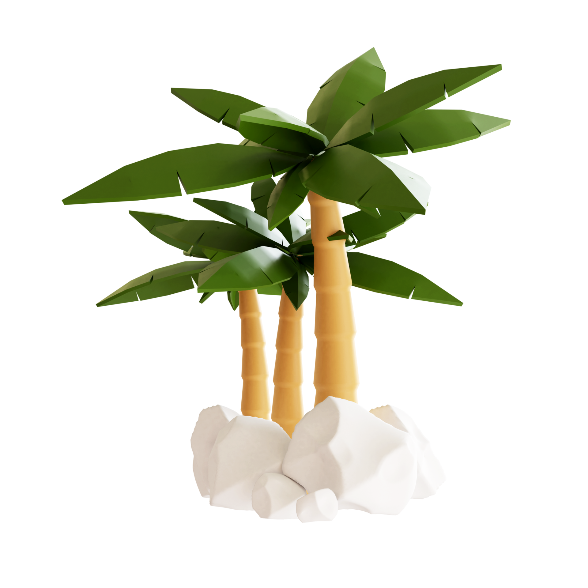 3d Palm Trees