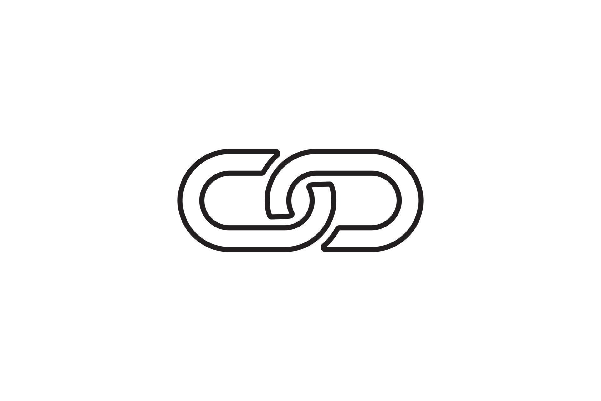 Chain link icon. Connection sign vector illustration. Linked interface design. 10834662 Vector ...