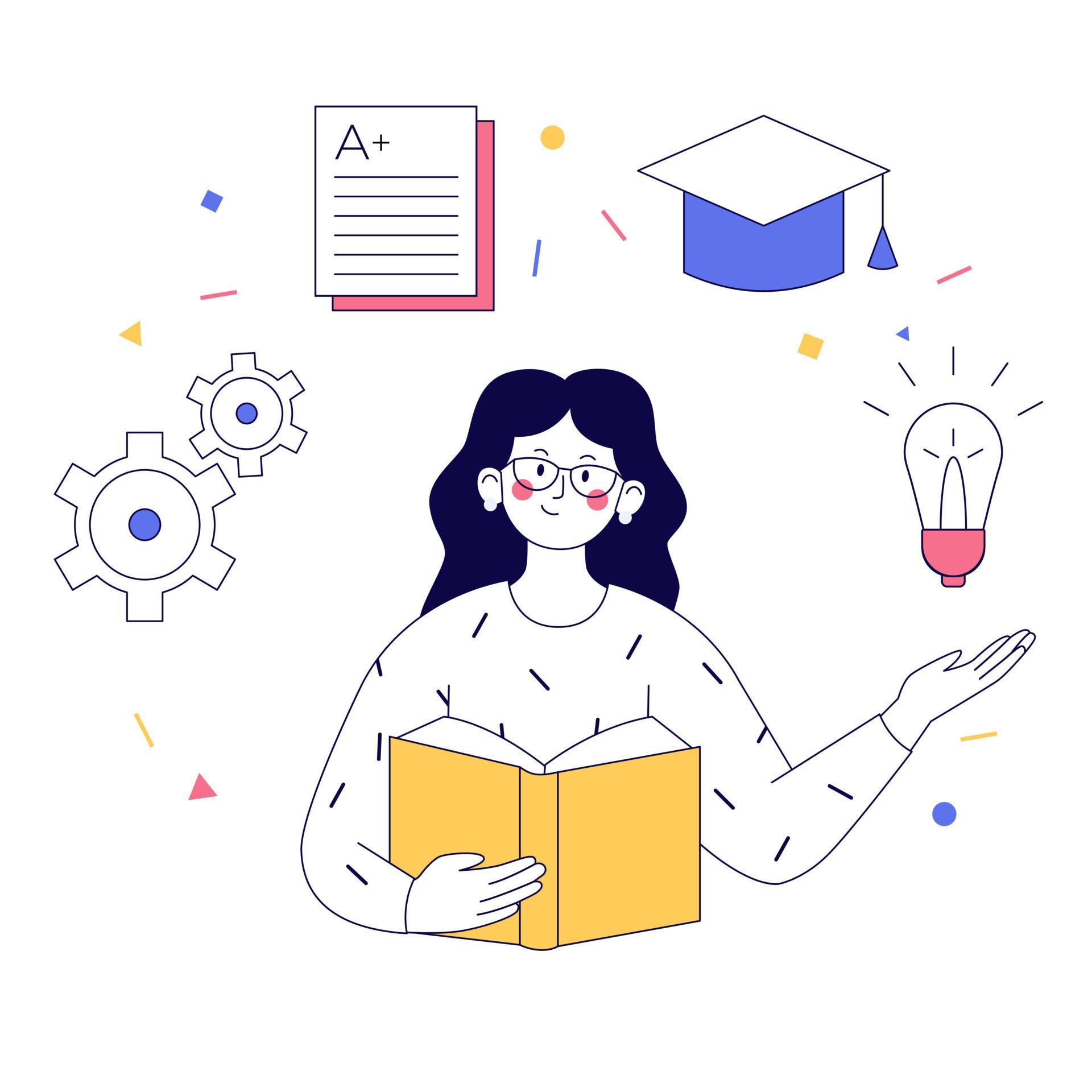 concepto de enseñanza, aprendizaje en línea y educación. profesora o ... concepto de enseñanza, aprendizaje en línea y educación. profesora o ...