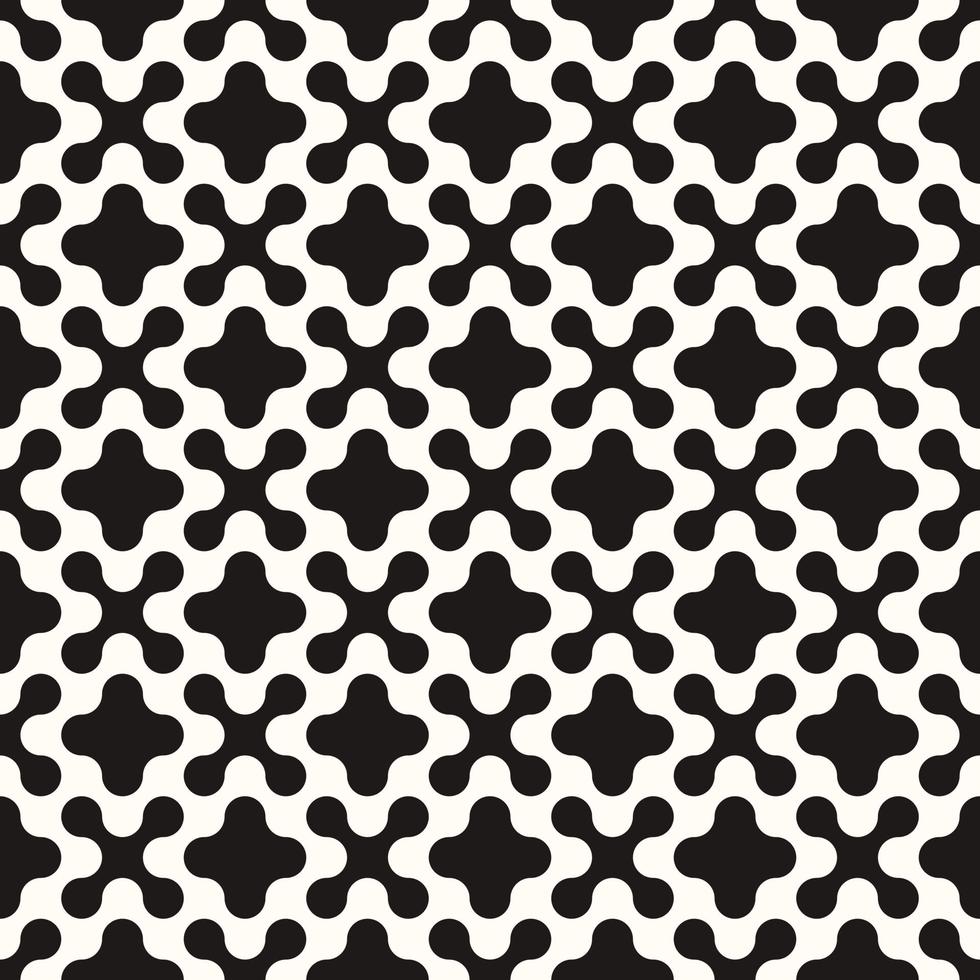 Vector Geometric Abstract Seamless Monochrome Pattern Texture Repeating Background 10836709