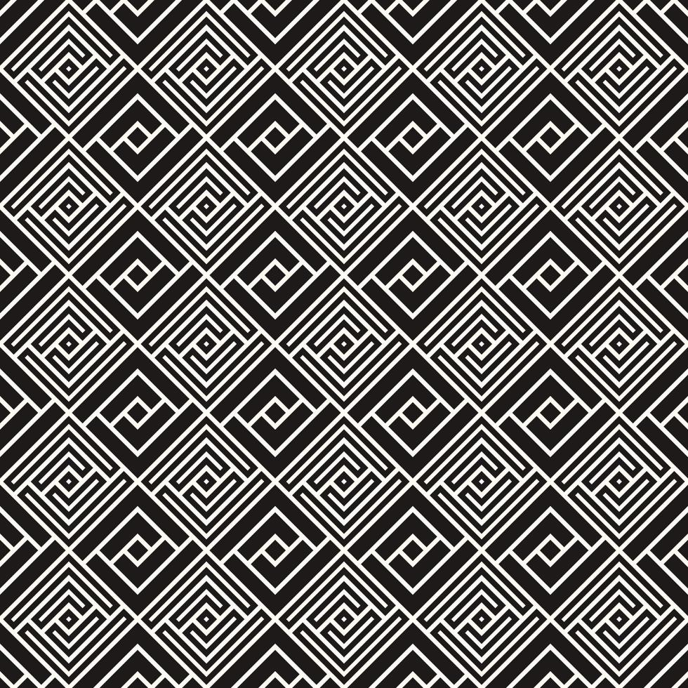 Vector Geometric Abstract Seamless Monochrome Pattern Texture Repeating Background 10836881