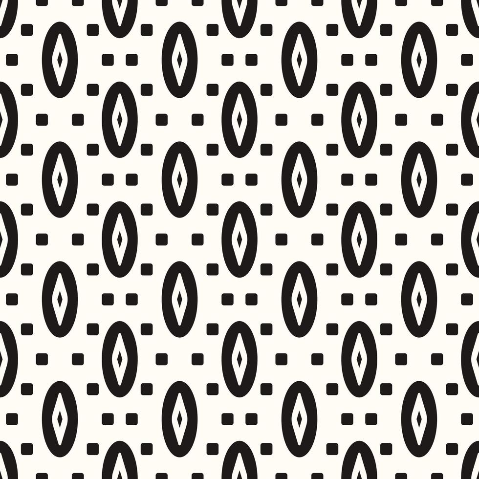 Vector Geometric Abstract Seamless Monochrome Pattern Texture Repeating Background 10836882