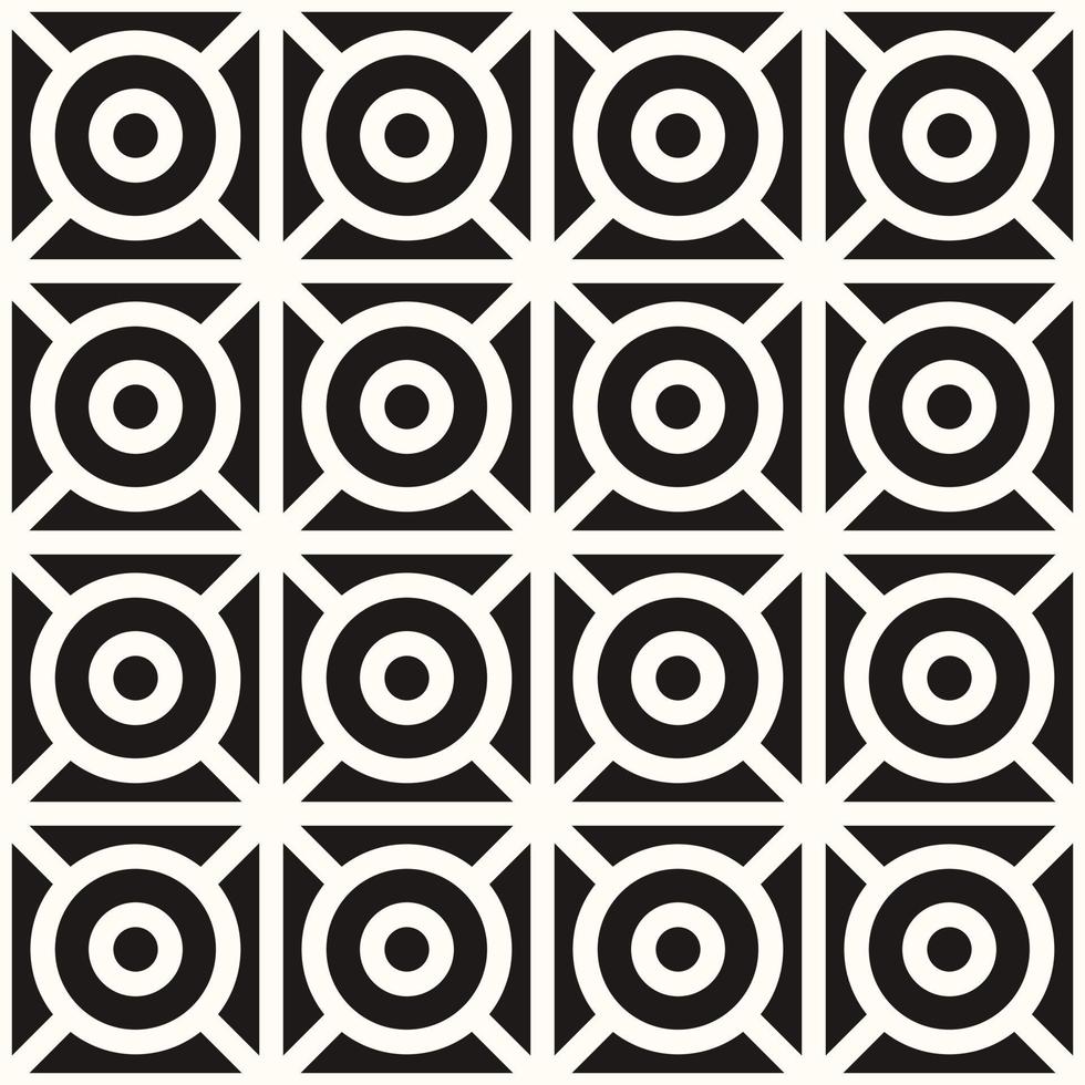 Vector Geometric Abstract Seamless Monochrome Pattern Texture Repeating Background 10836886