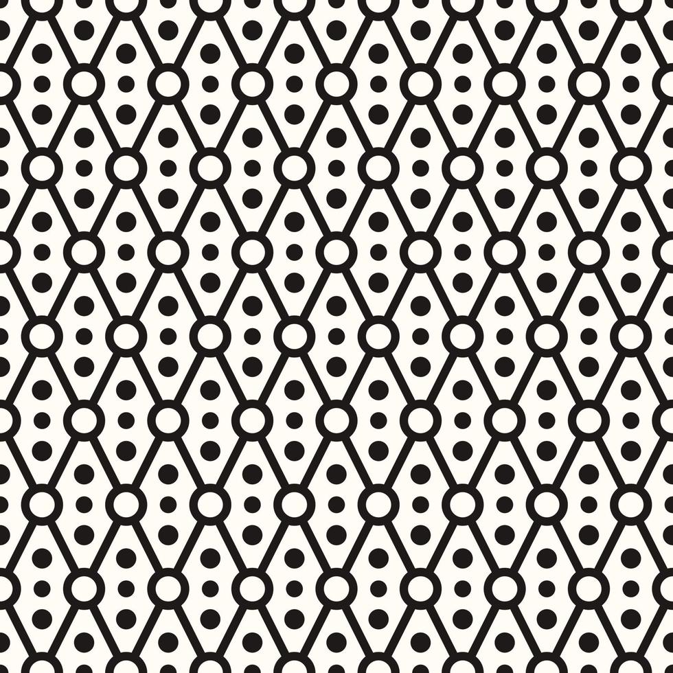 Vector Geometric Abstract Seamless Monochrome Pattern Texture Repeating Background 10836899