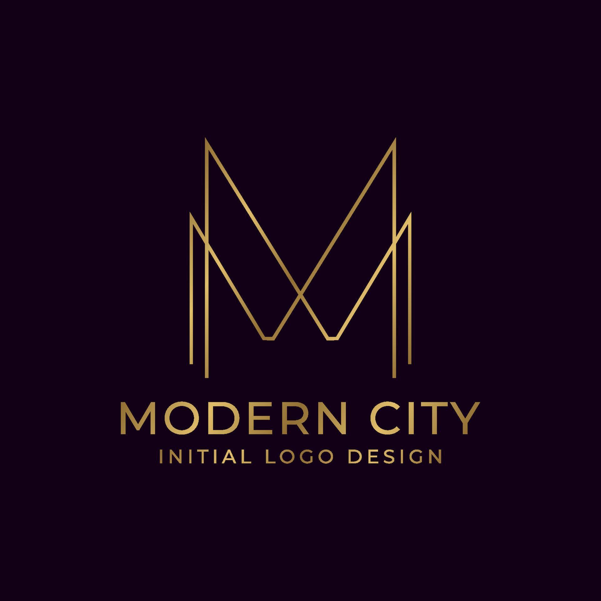 letra m elemento de diseño de logotipo de vector inicial elegante y ... letra m elemento de diseño de logotipo de vector inicial elegante y ...