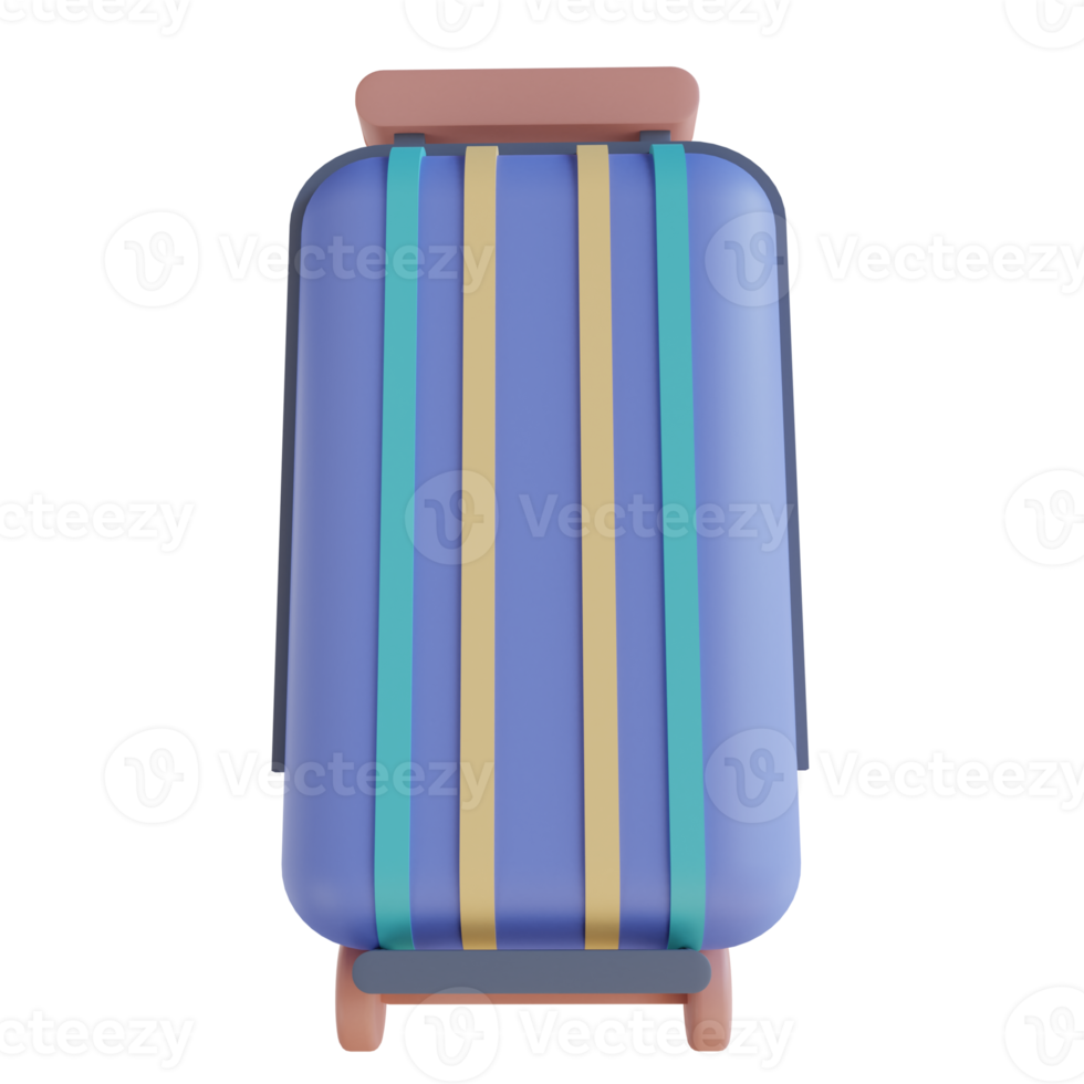 3d Illustration Suitcase 10842459 Png