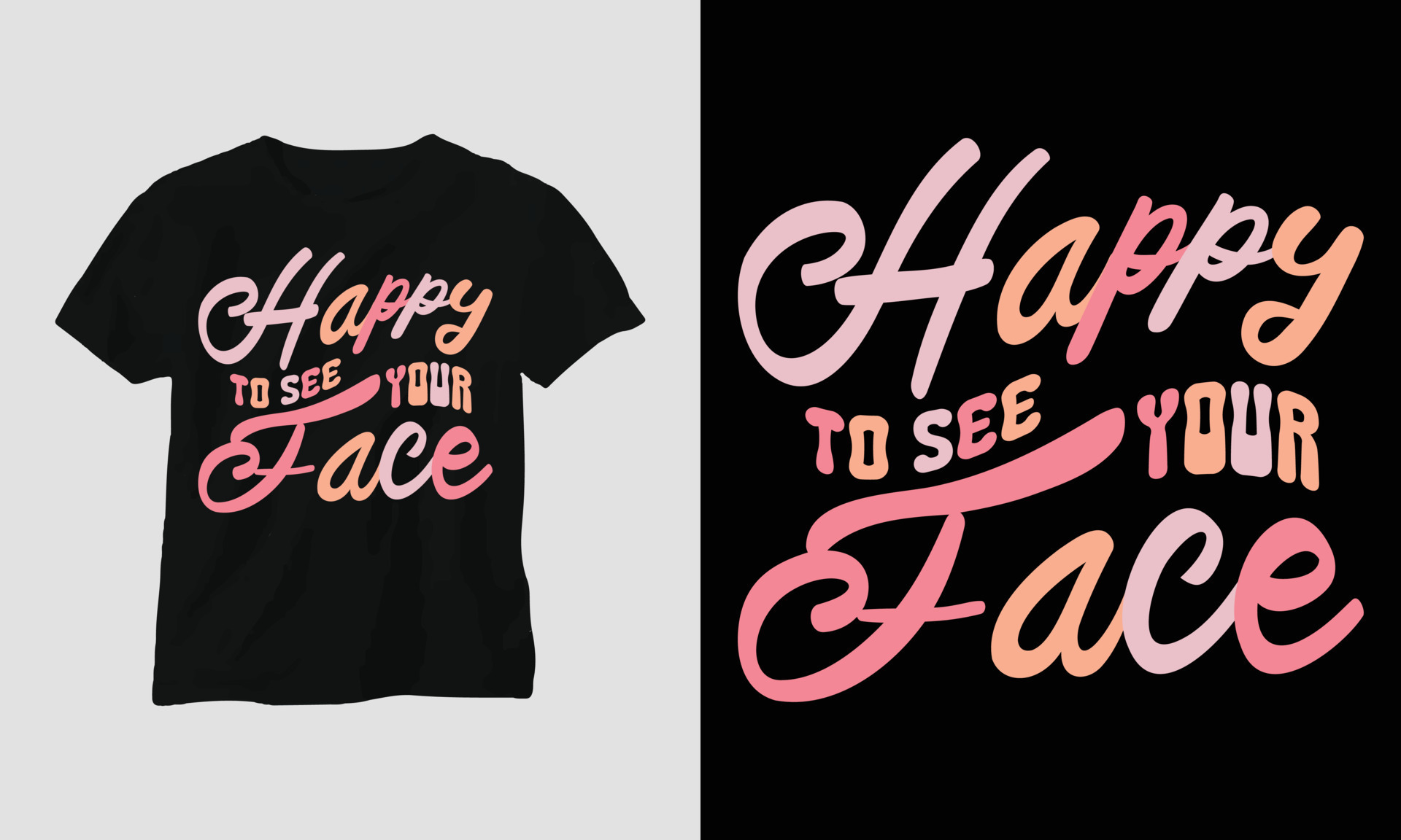 Wavy Retro Groovy T-shirt Design. vector Graphic Design T-Shirt, mag ... Wavy Retro Groovy T-shirt Design. vector Graphic Design T-Shirt, mag ...