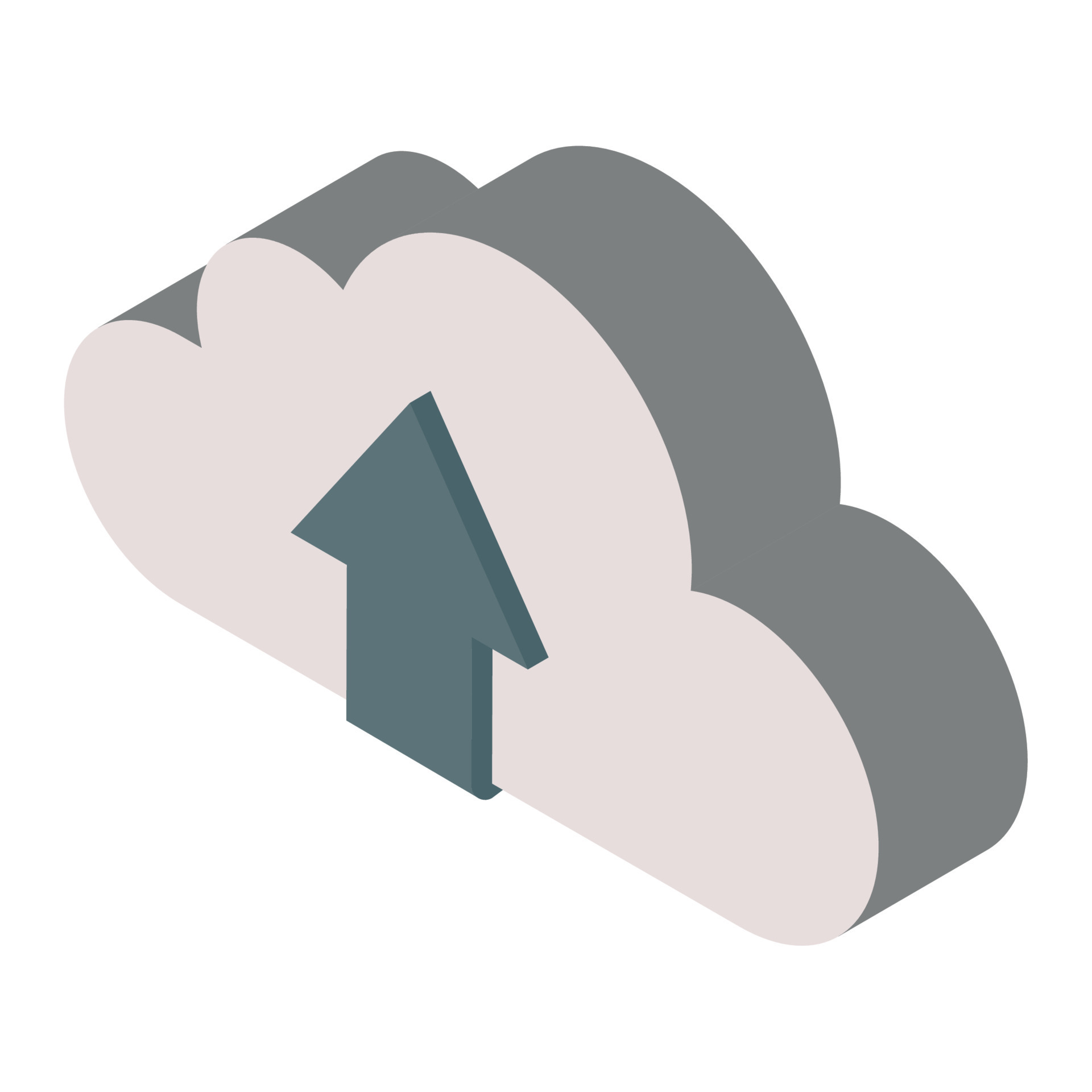 Cloud Computing Storage Isometric 10850527 Vector Art At Vecteezy